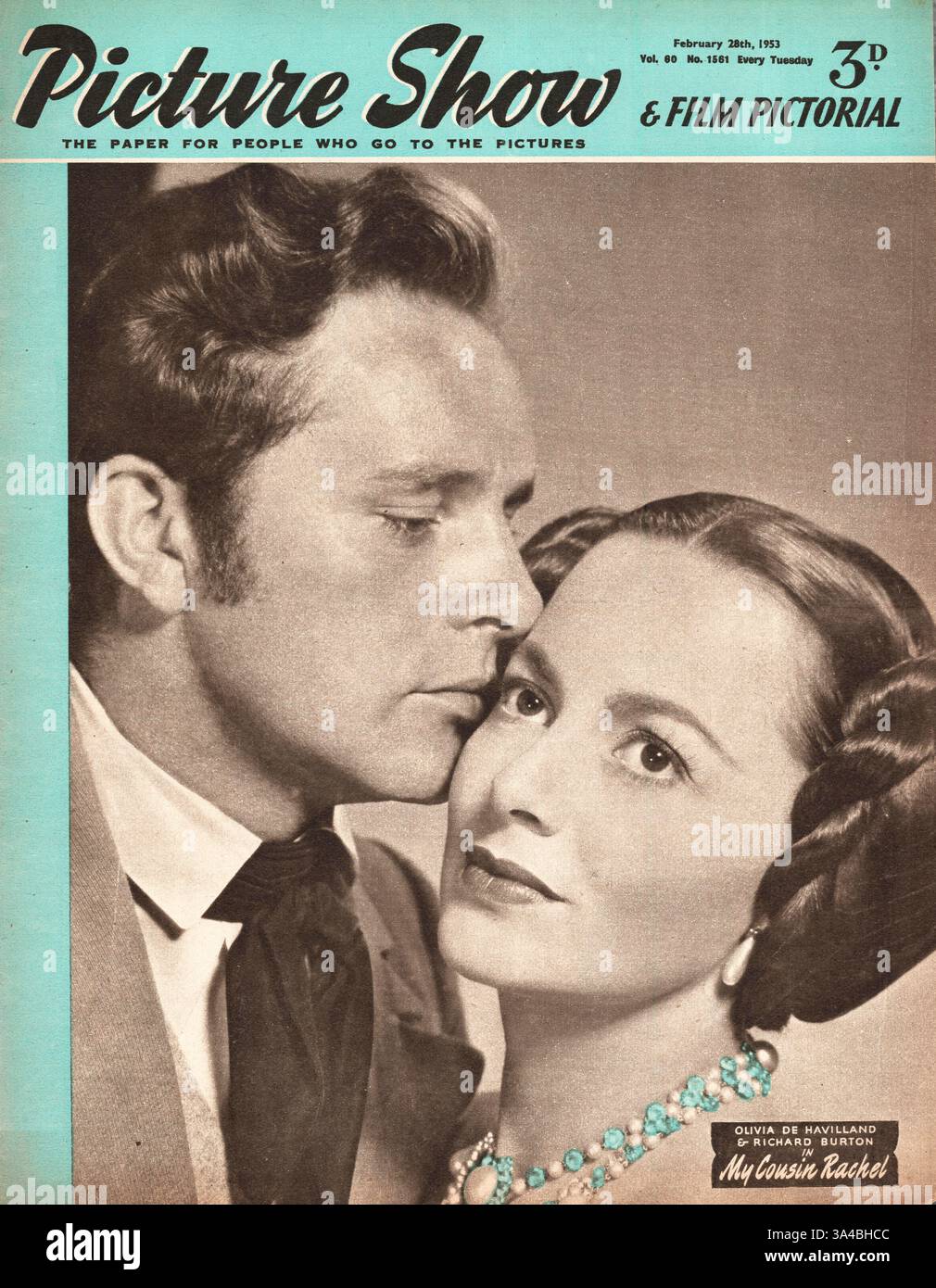 1953 picture show actress olivia de havilland hi-res stock photography ...