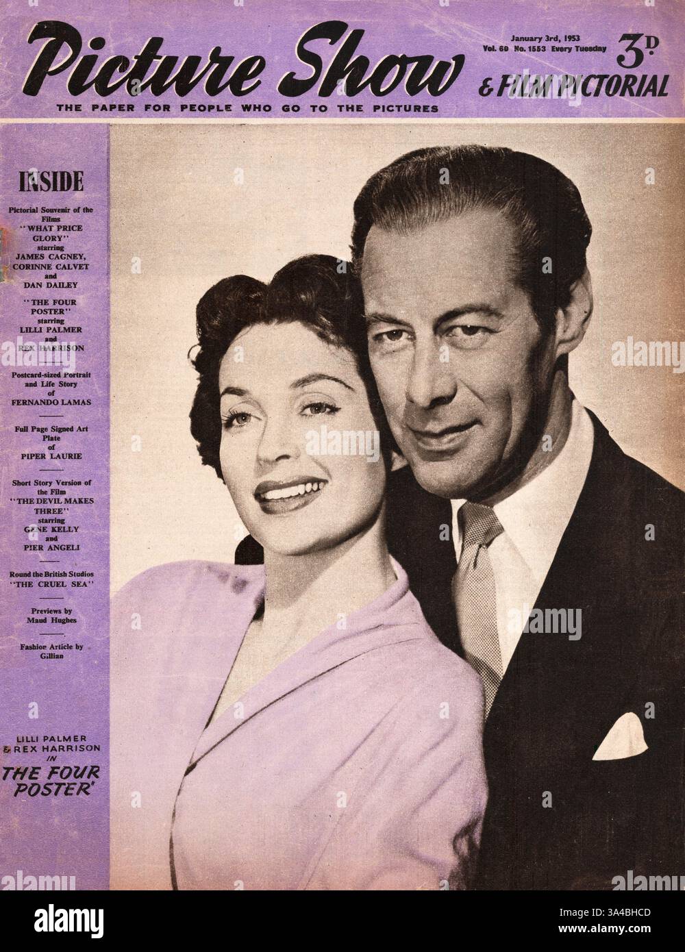 Rex harrison hi-res stock photography and images - Alamy