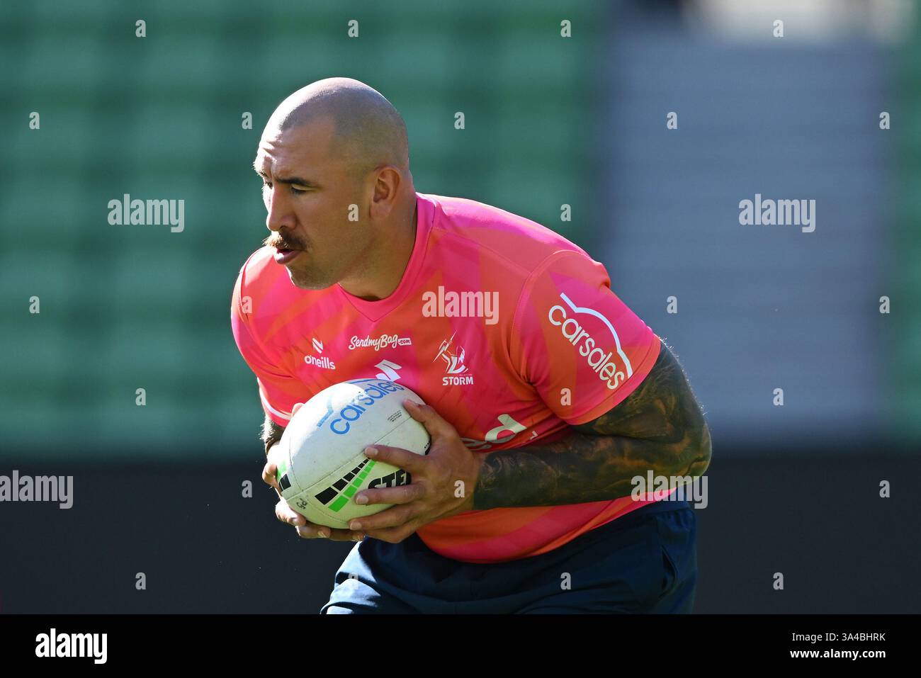 Melbourne, Australia. 19th Mar, 2025. Nelson Asofa-Solomona of the ...