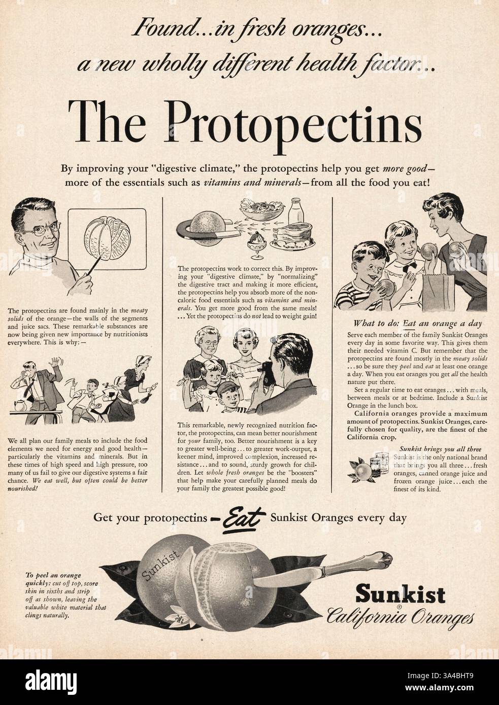 Sunkist ad hi-res stock photography and images - Alamy