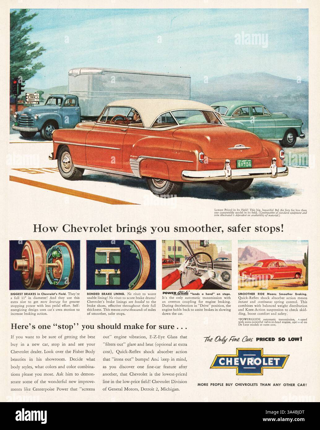 1952 u s magazine chevrolet advert hi-res stock photography and images ...
