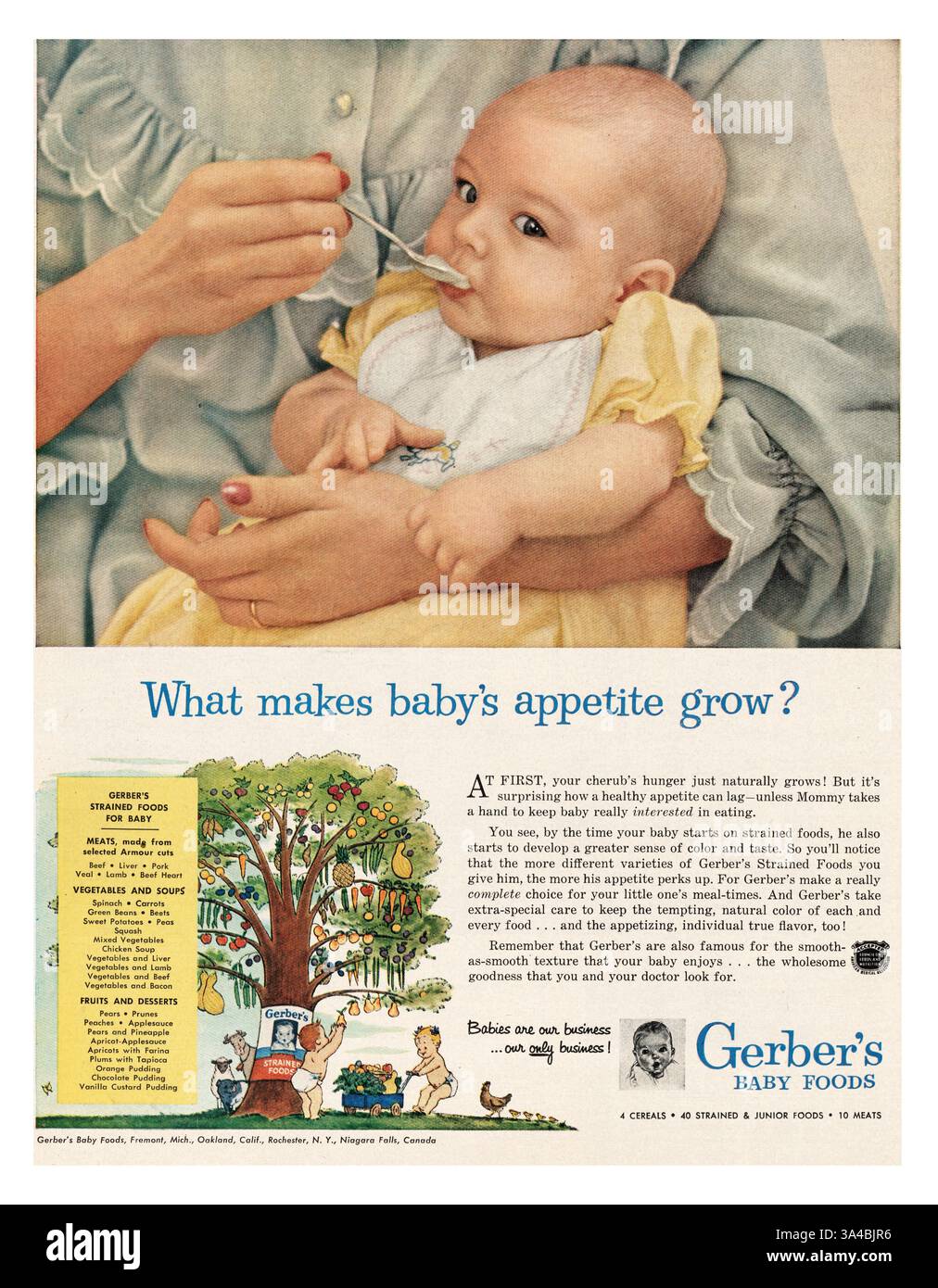Gerbers baby hi-res stock photography and images - Alamy