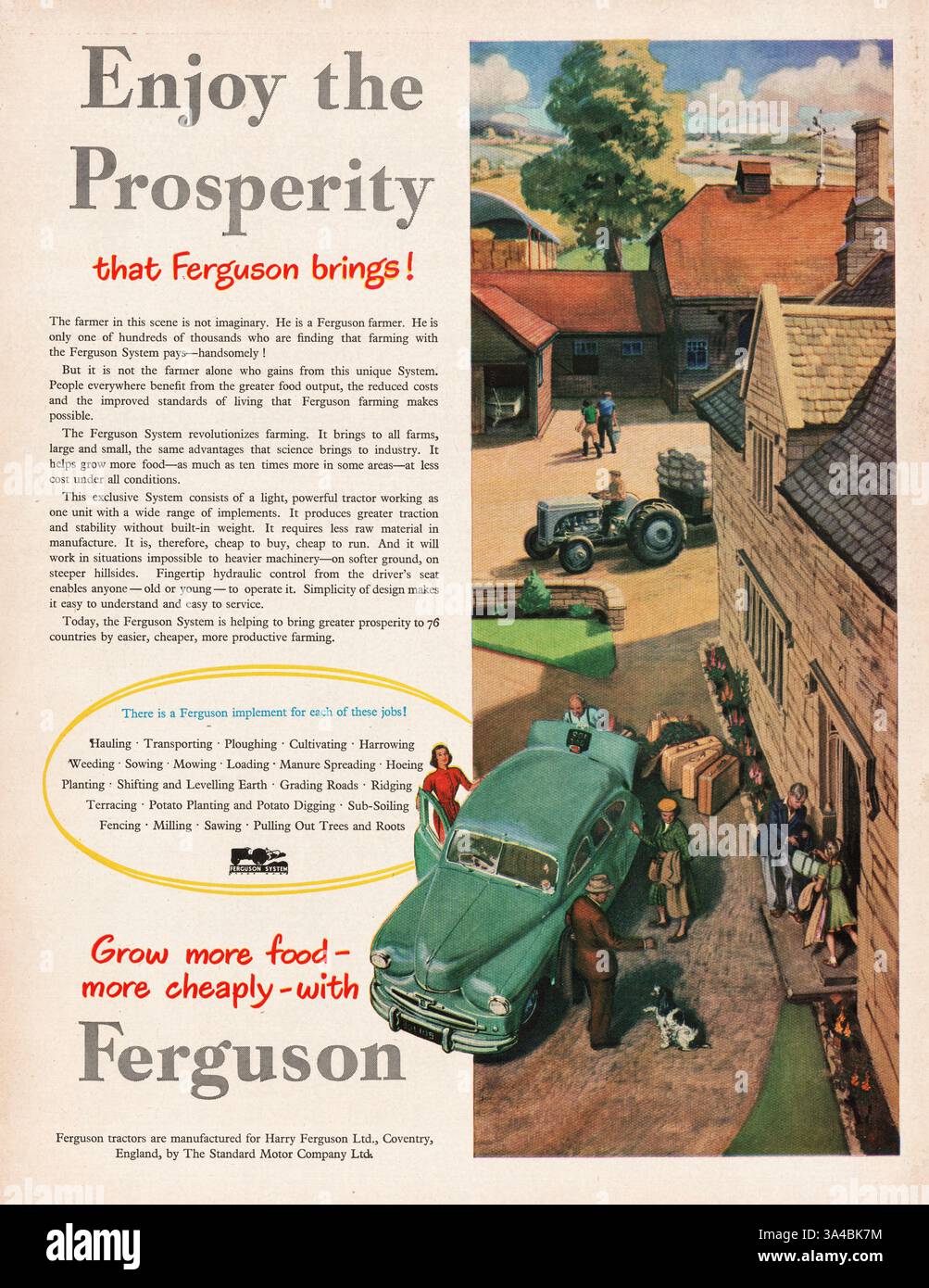 Harry ferguson hi-res stock photography and images - Alamy
