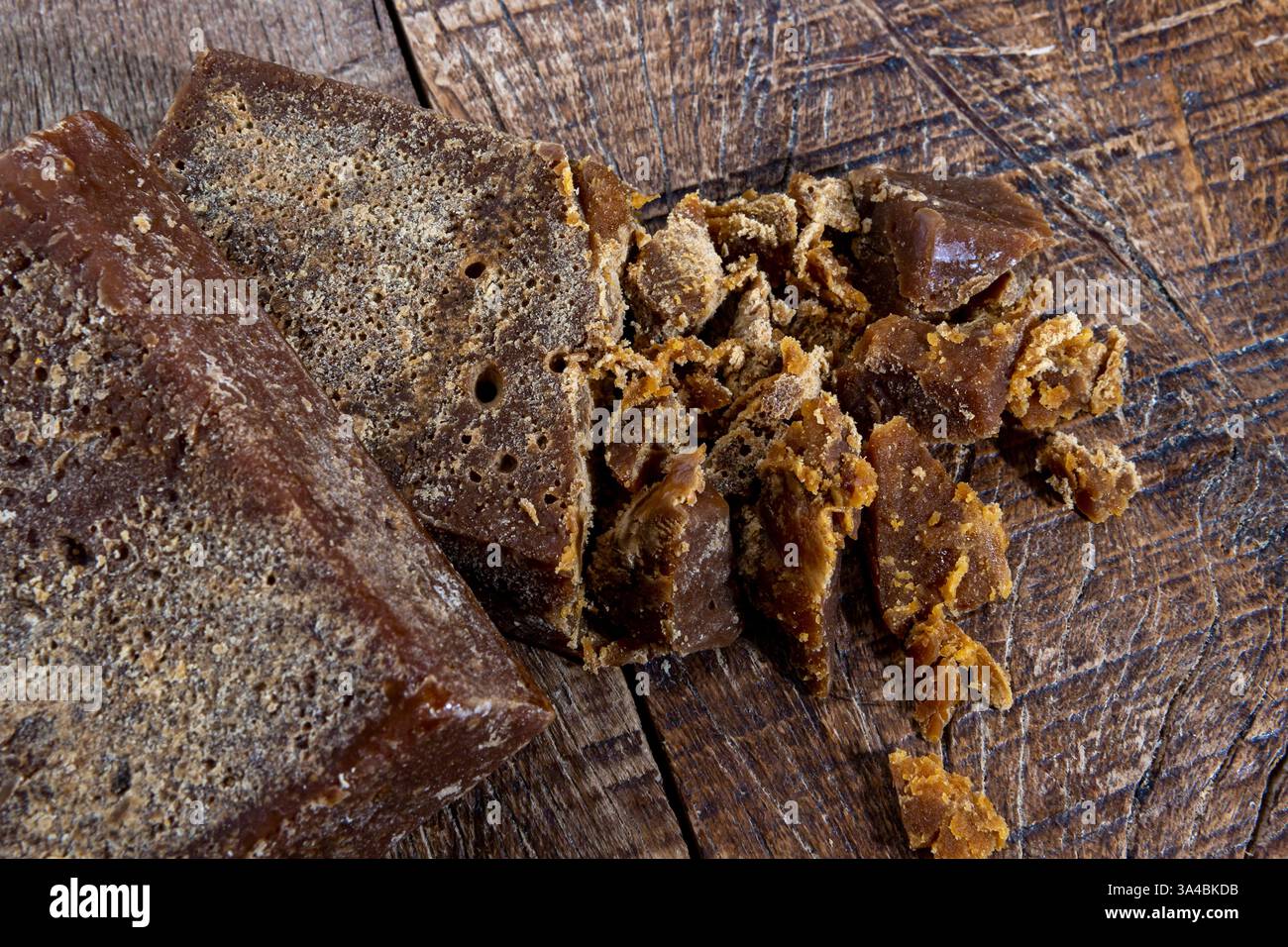 Sweet made with sugar cane, molasses or brown sugar. Consumed ...