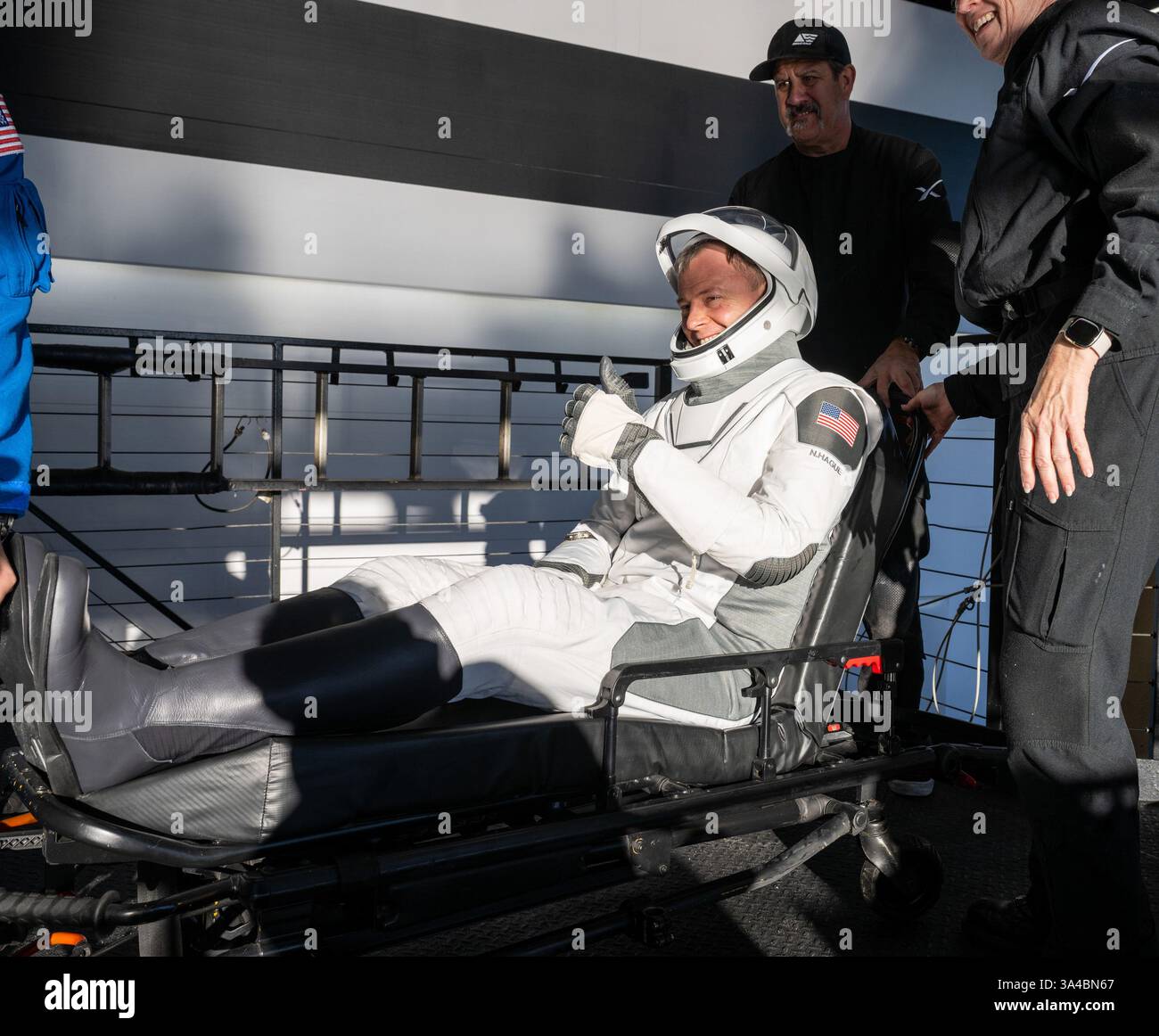 Cape Canaveral, United States. 18th Mar, 2025. NASA astronaut Nick ...