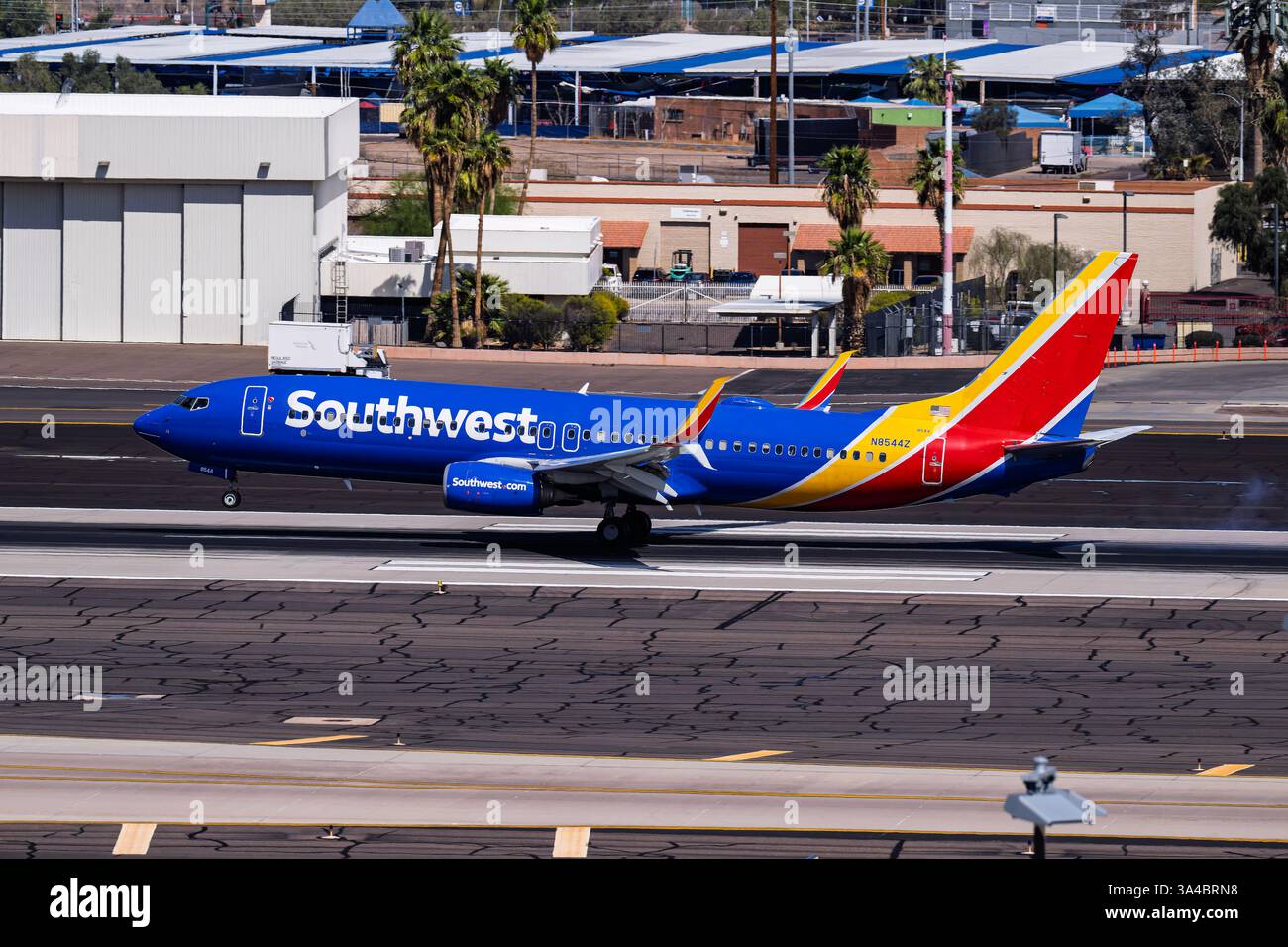 Sky Harbor Intl. Airport 3-15-2025 Phoenix AZ, USA Southwest Airlines ...