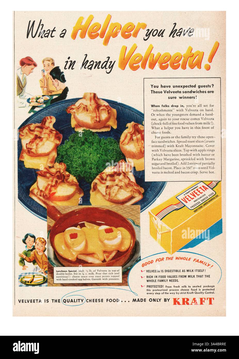 Kraft velveeta ad hi-res stock photography and images - Alamy