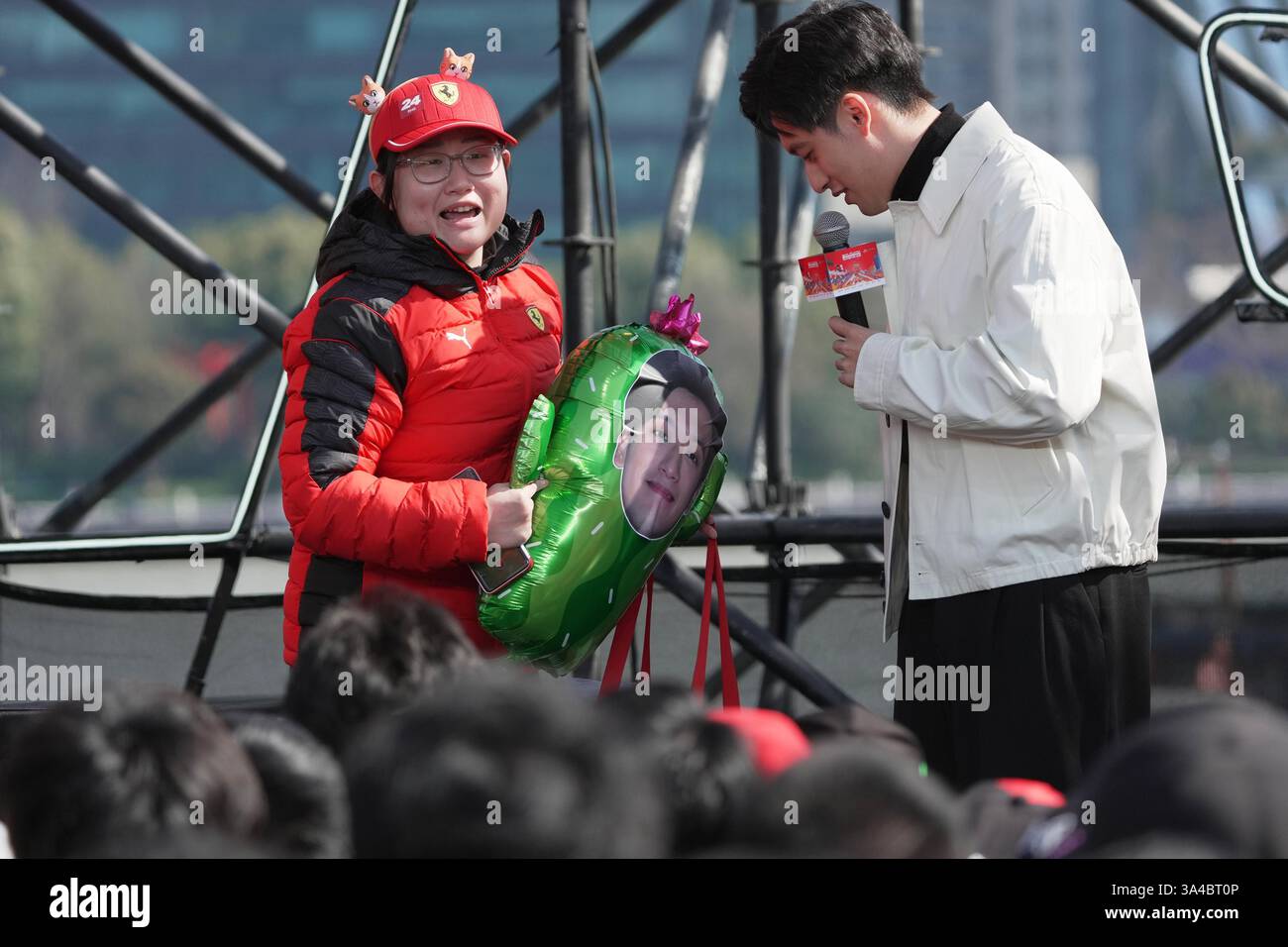 **CHINESE MAINLAND, HONG KONG, MACAU AND TAIWAN OUT** Chinese racing ...