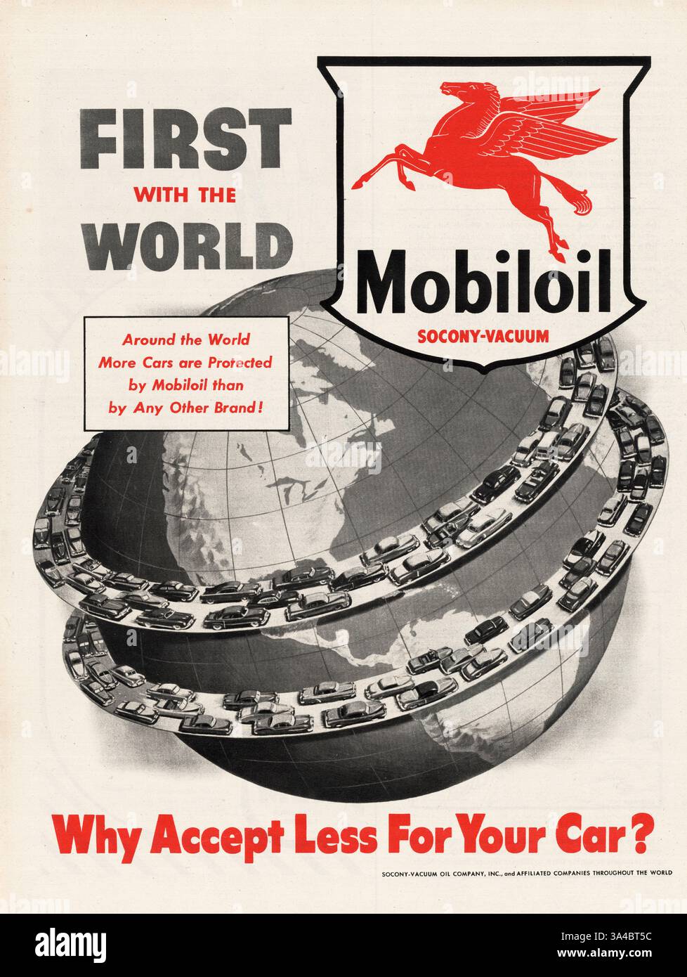1951 u s magazine mobil oil advert hi-res stock photography and images ...