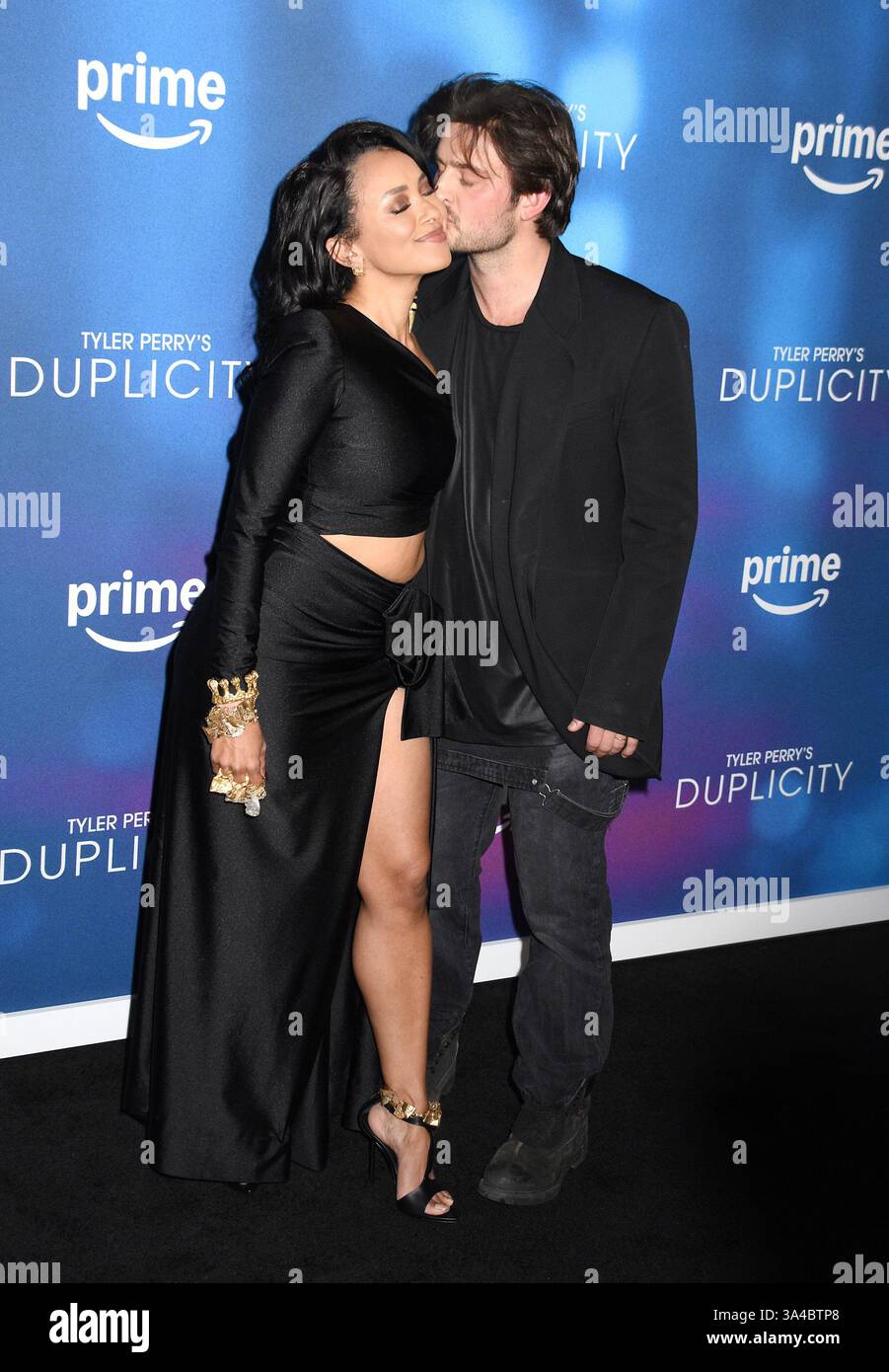 New York, NY, USA. 18th Mar, 2025. Kat Graham and Bryant Wood at the NY ...