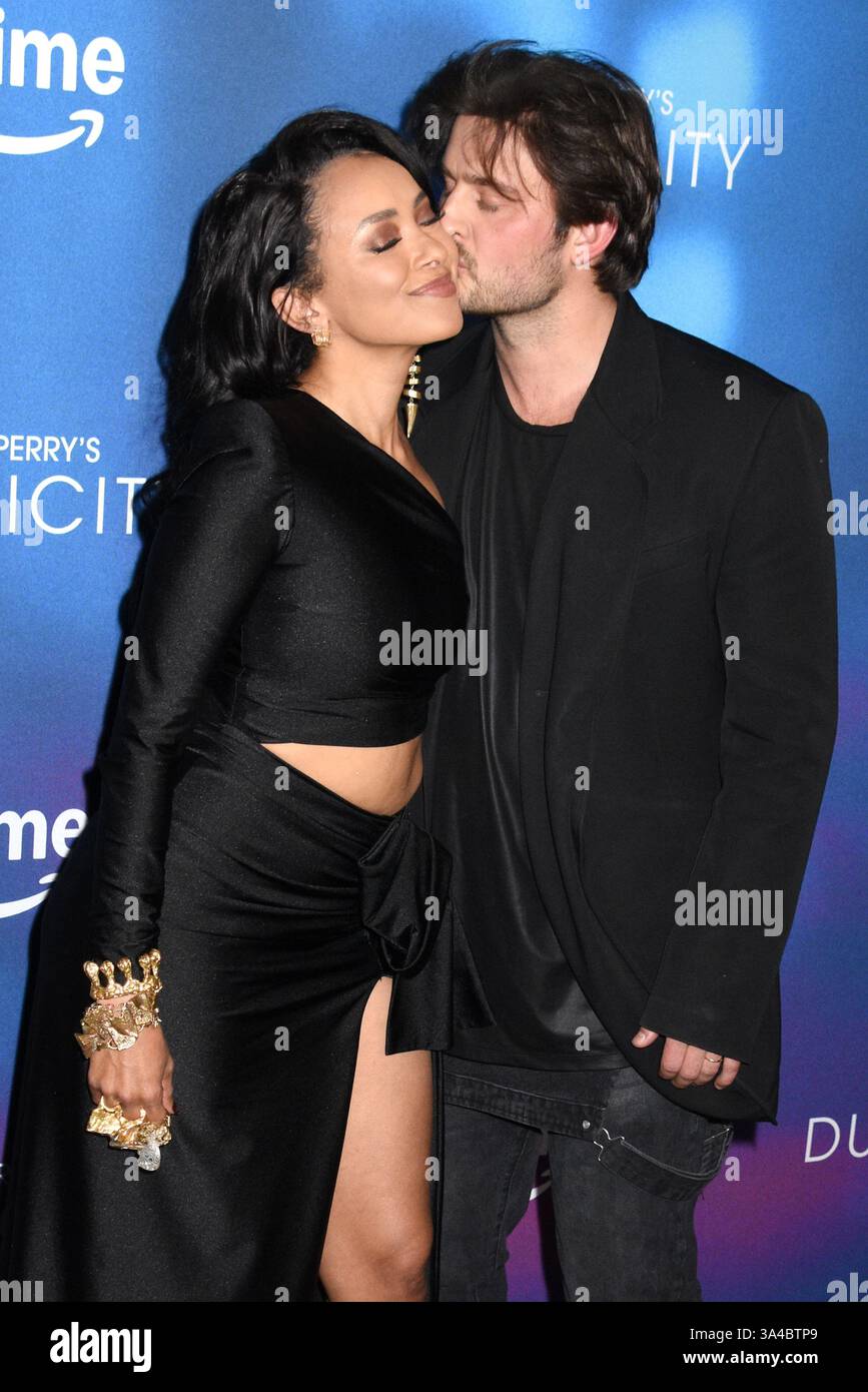 New York, NY, USA. 18th Mar, 2025. Kat Graham and Bryant Wood at the NY ...
