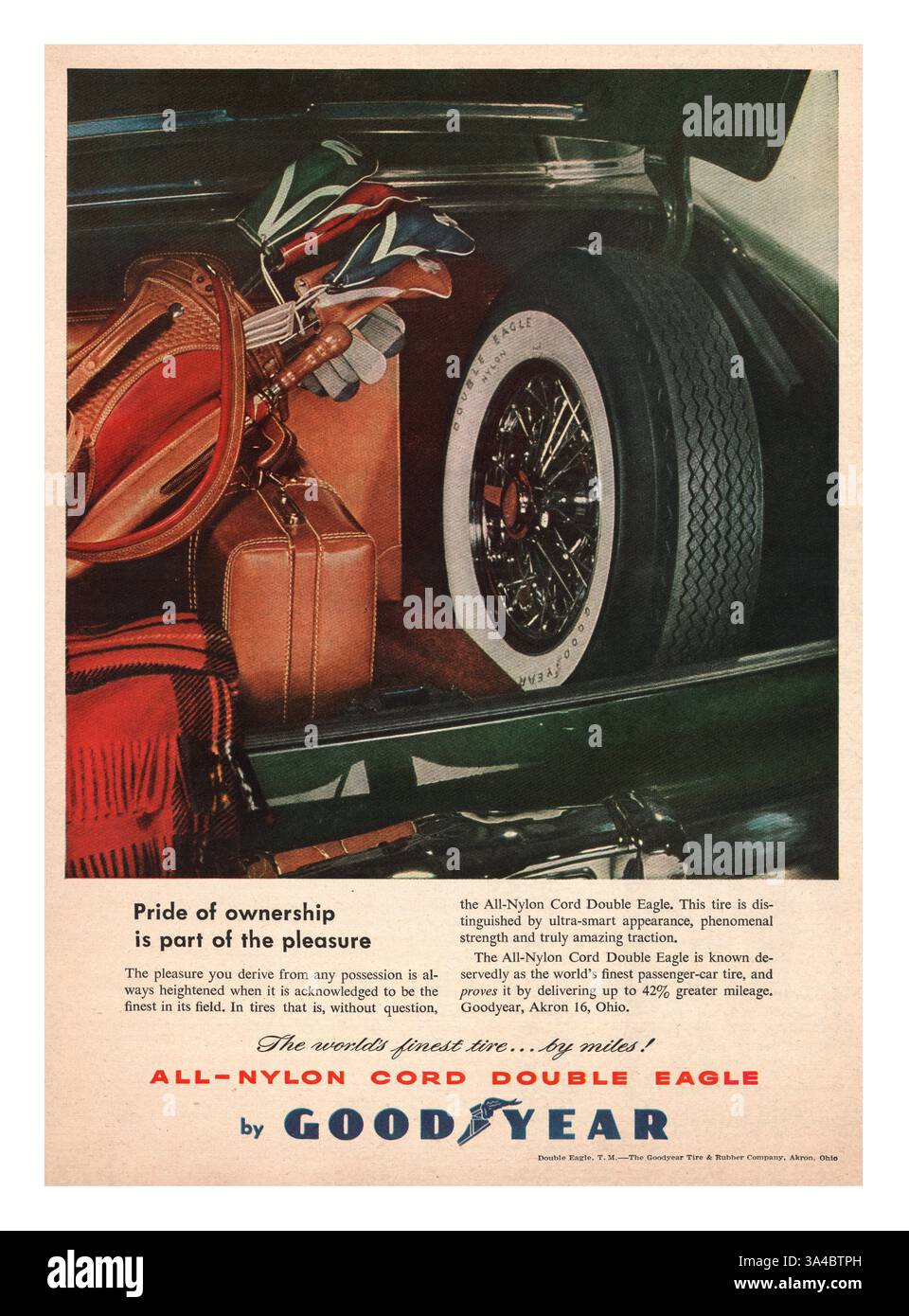 Goodyear ad hi-res stock photography and images - Alamy