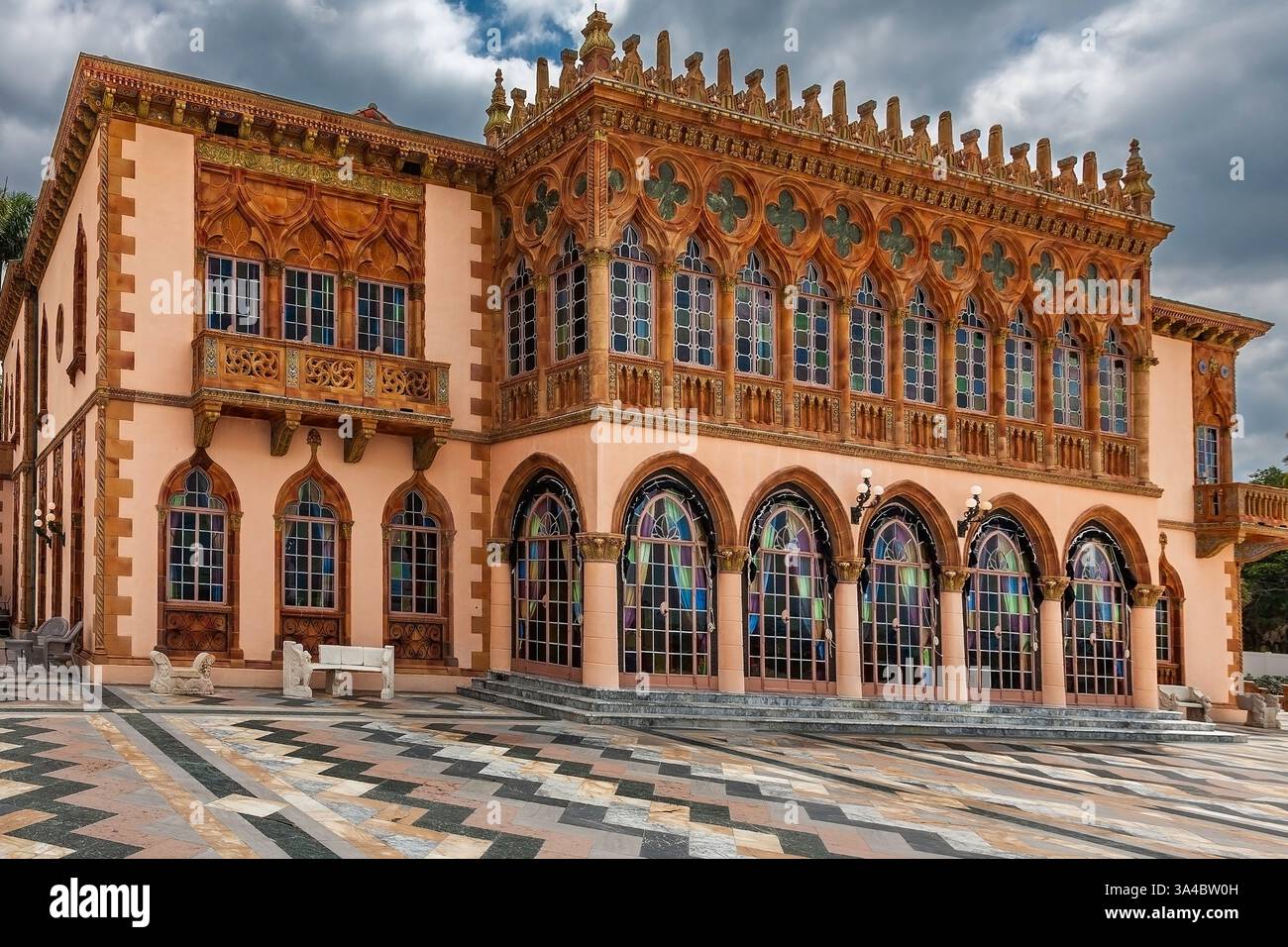 House of John historic mansion located on the grounds of the Ringling ...