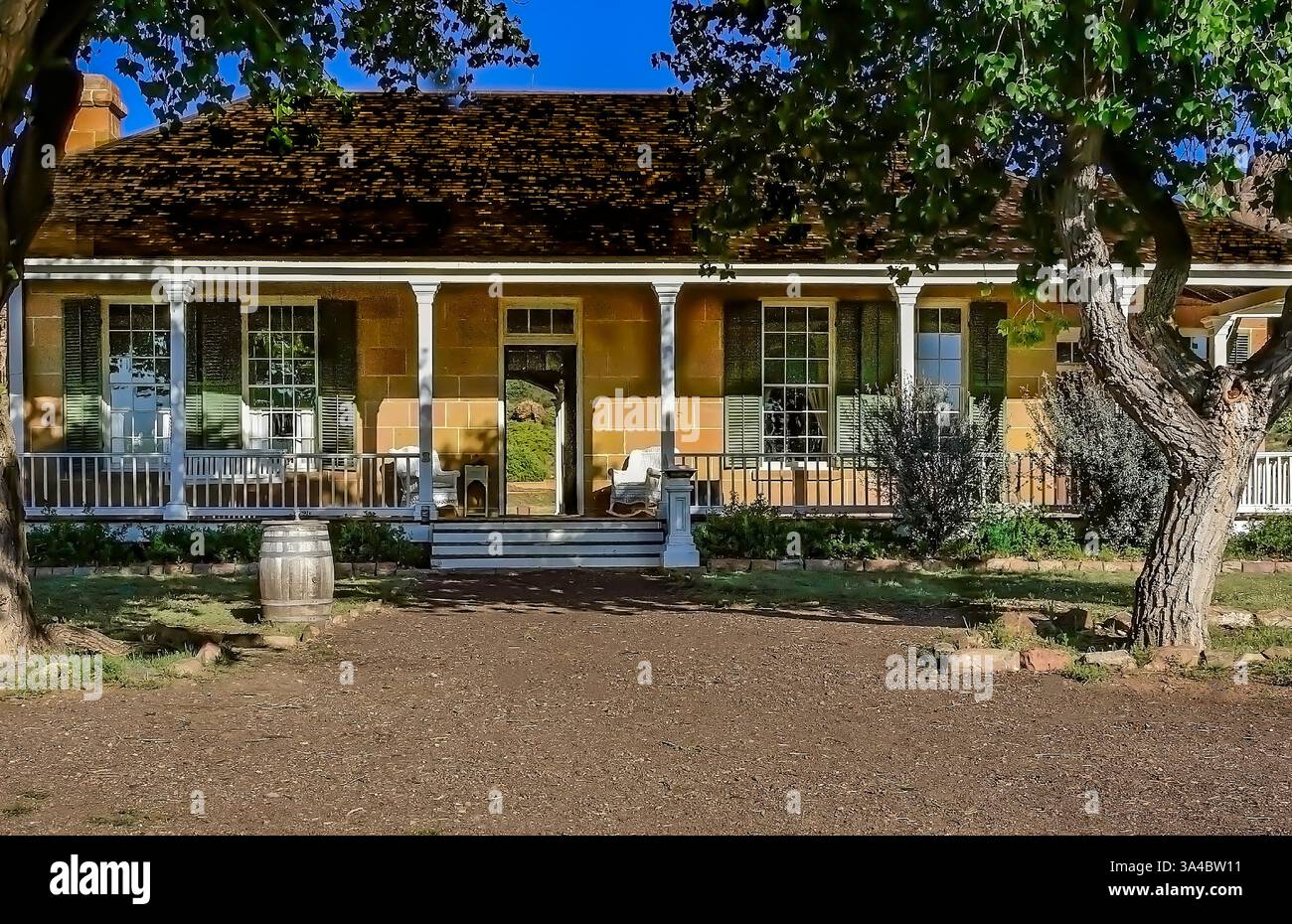 Commanding Officer's quarters at Fort Davis National Historic Site ...
