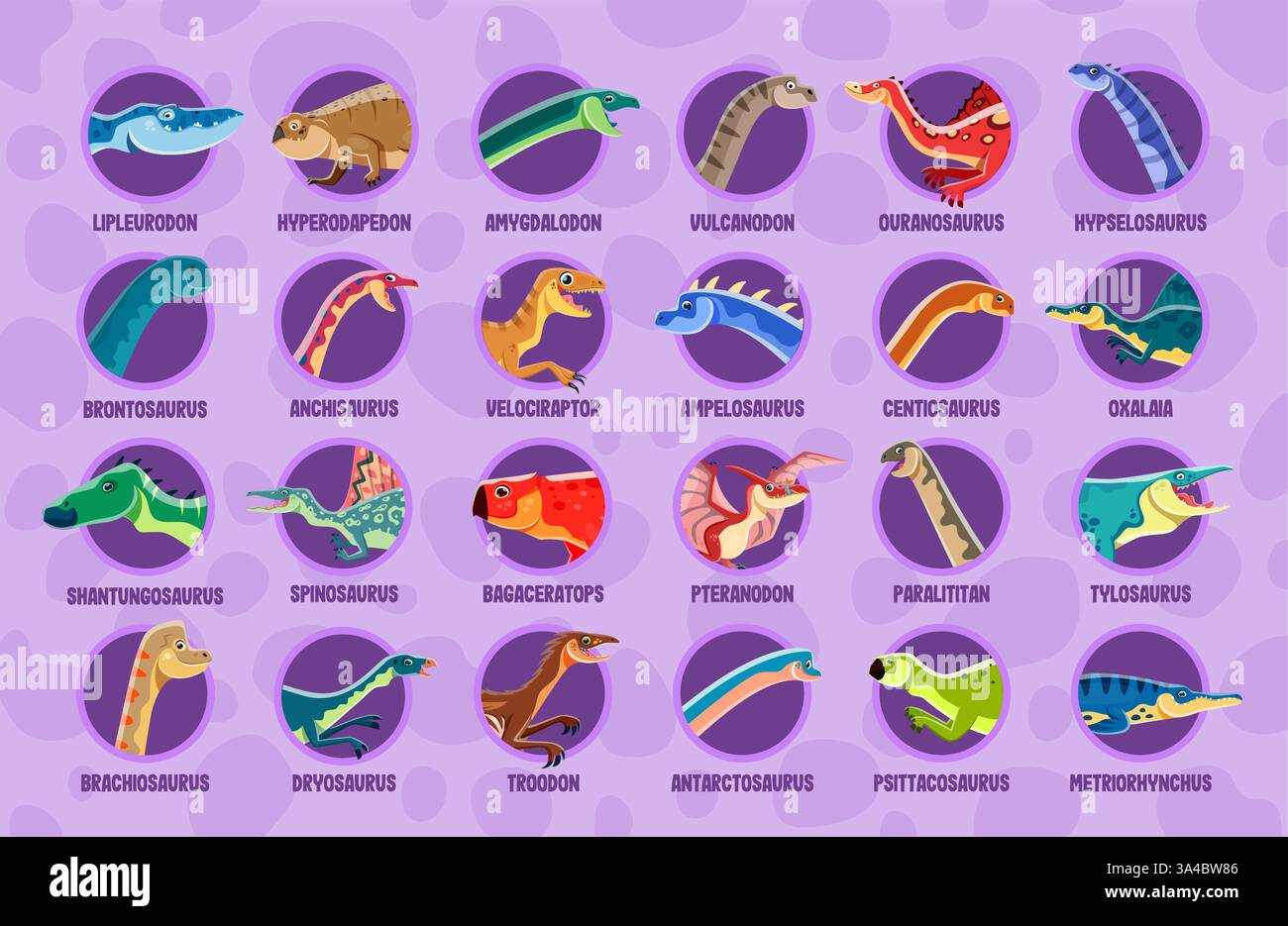 Prehistoric dinosaurs infographic with Jurassic lizards species and ...