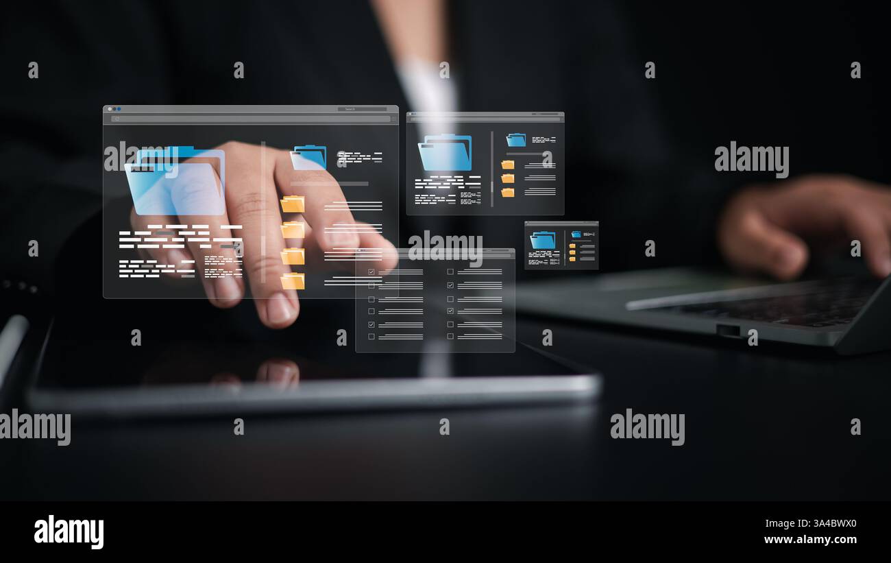 Efficient organization corporate management hi-res stock photography ...