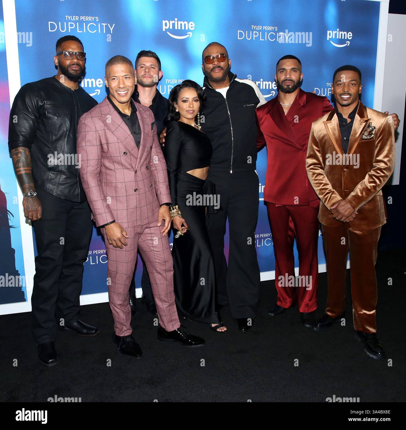 New York City, USA. 18th Mar, 2025. Joshua Adeyeye, Shannon LaNier ...