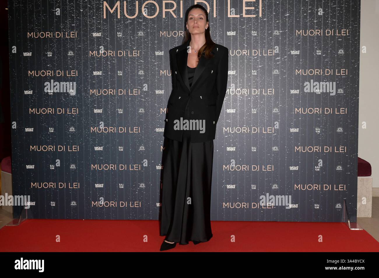Rome, Italy. 18th Mar, 2025. Mariana Falace attends the red carpet of ...