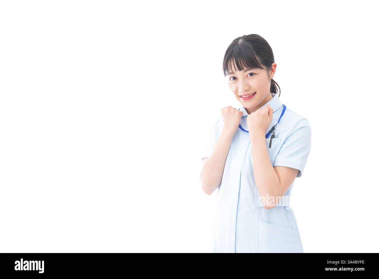 Young nurse posing with guts Stock Photo - Alamy