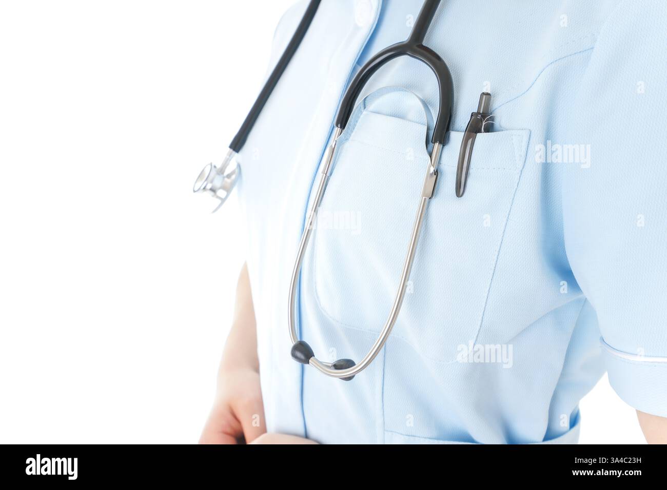 Young female nurse in nurse's uniform Stock Photo - Alamy