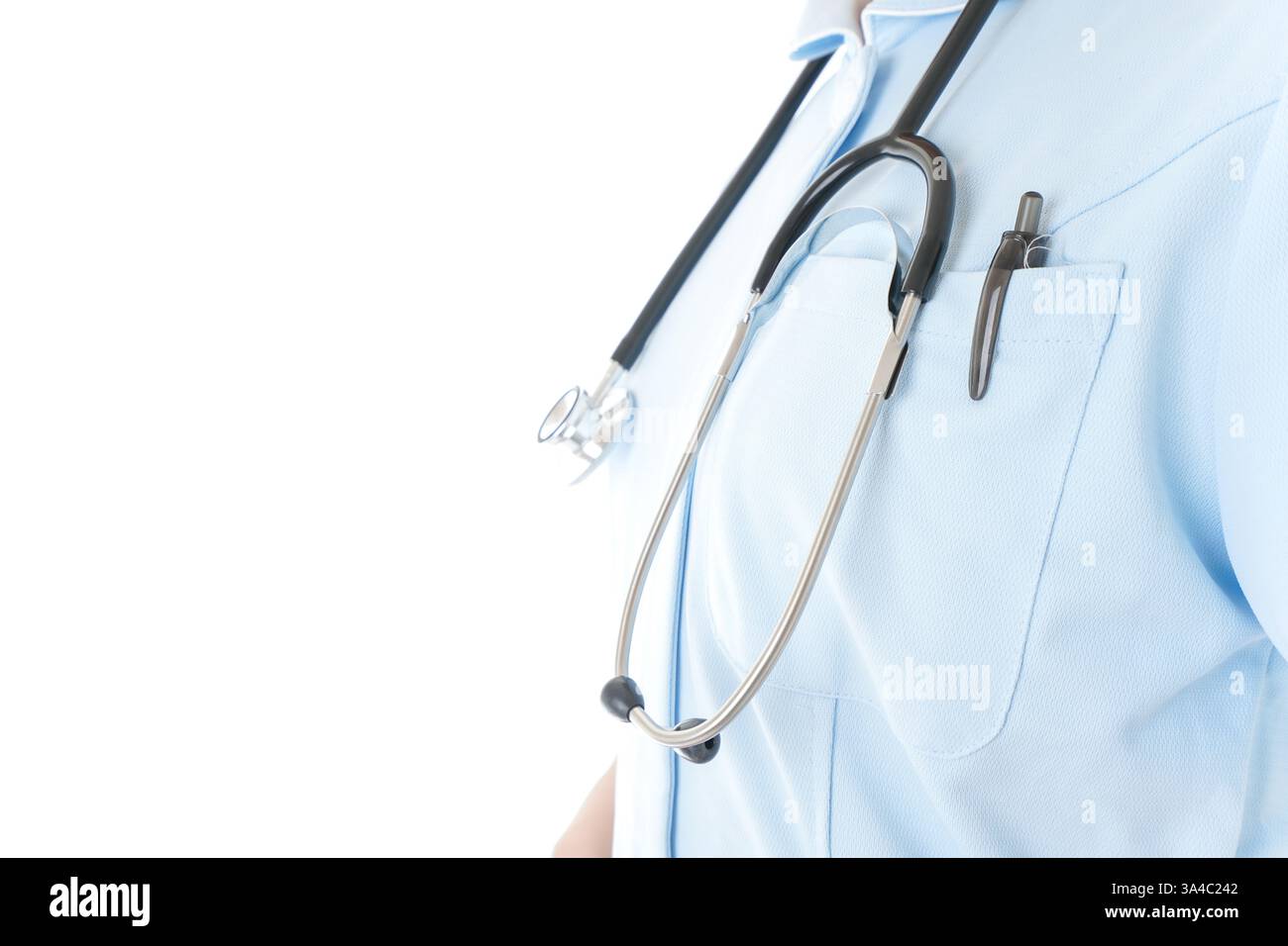 Young female in medical uniform hi-res stock photography and images - Alamy