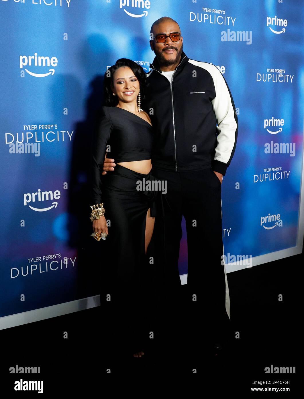 New York, United States. 18th Mar, 2025. Kat Graham and Tyler Perry ...