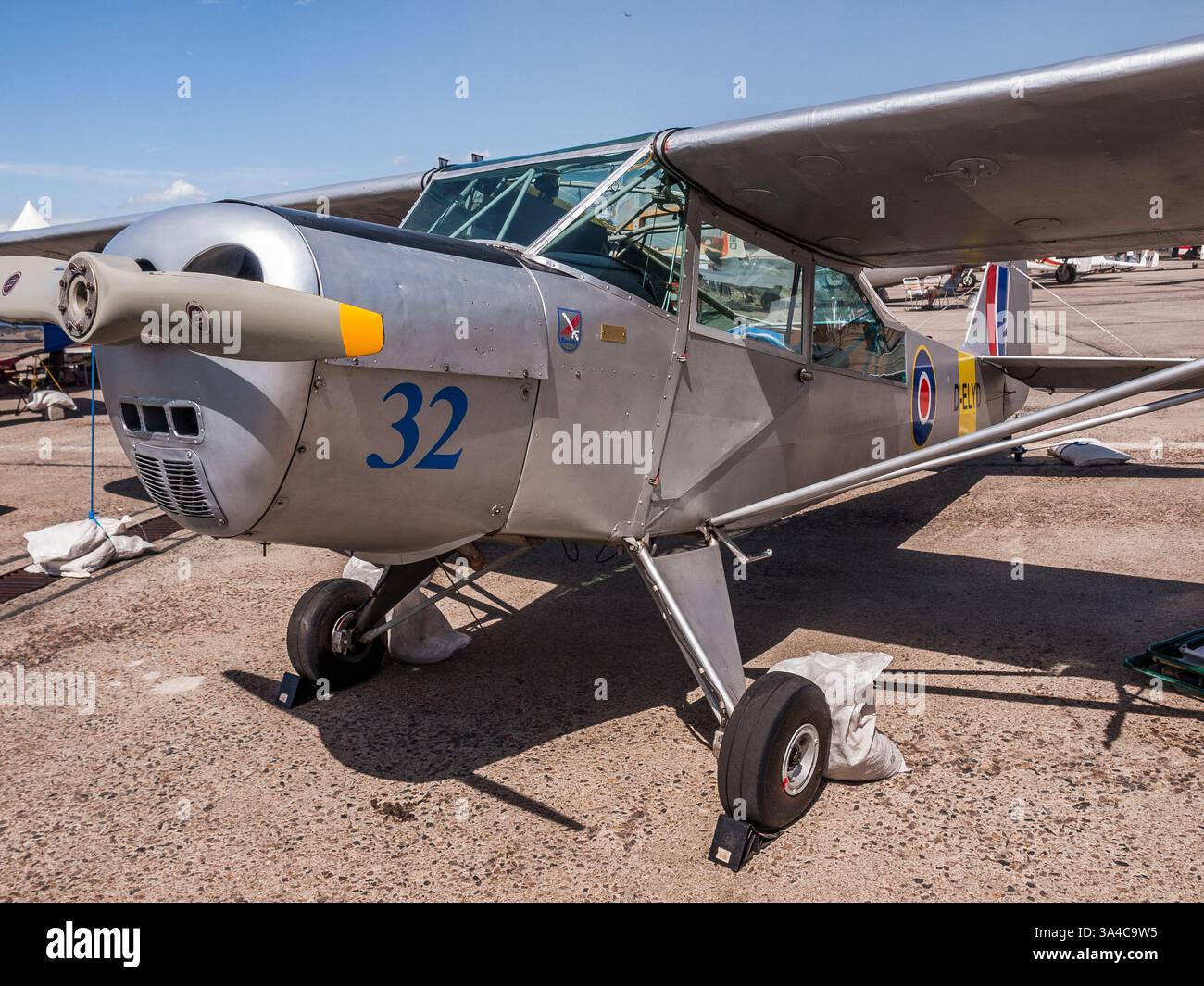 Belin, Germany - June.11.2010: Taylorcraft J Auster Mk5 (D-ELYD, CN ...