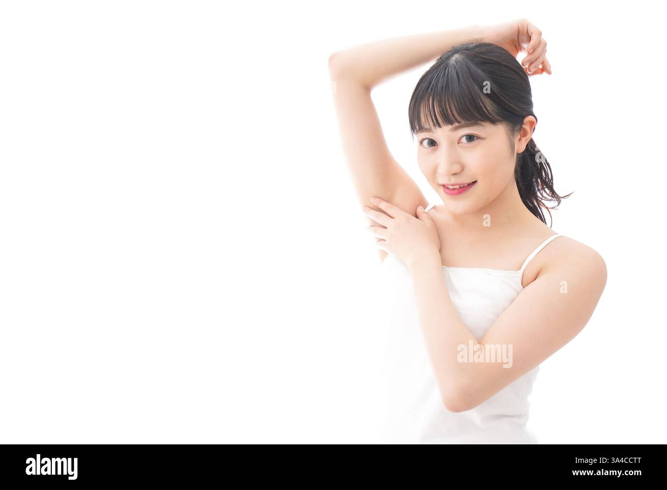 Beauty young woman after Cut Out Stock Images & Pictures - Alamy