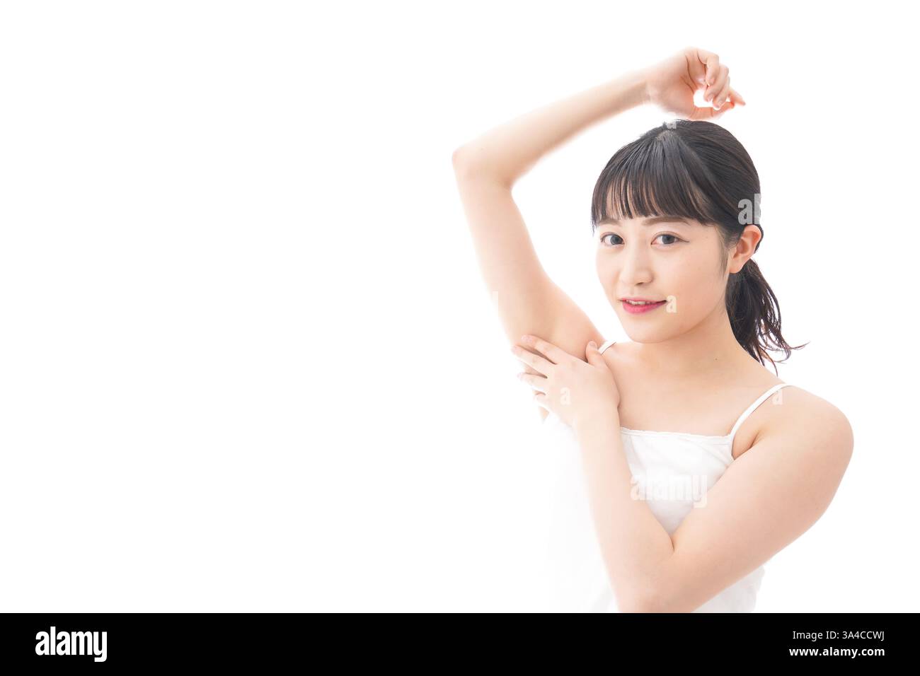 Beauty young woman after Cut Out Stock Images & Pictures - Alamy