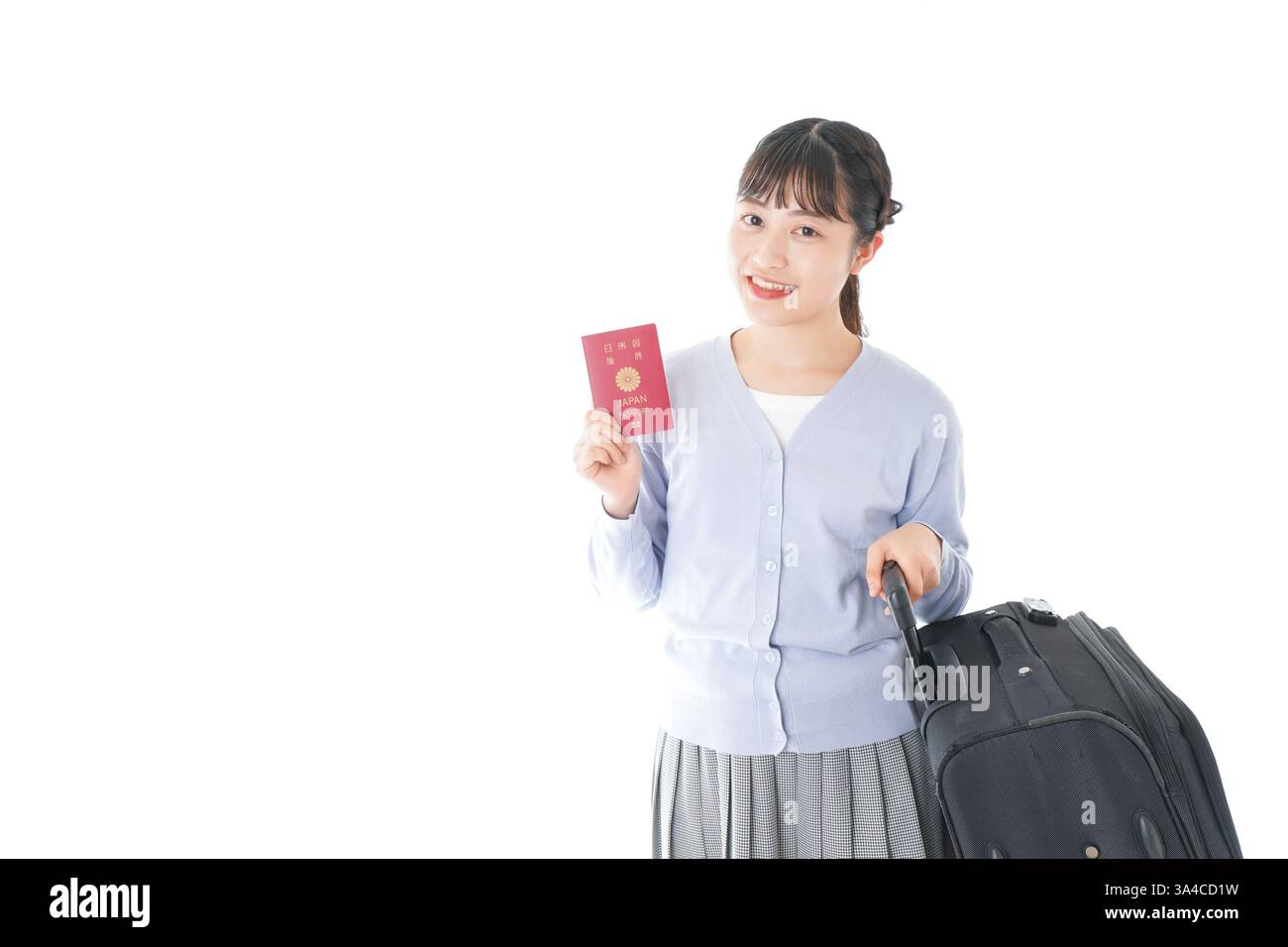 Young women travelling abroad Stock Photo - Alamy