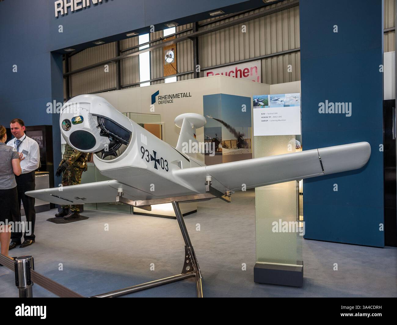 Belin,Germany-June.11.2010: Electro-Optical and Infrared Turret of ...