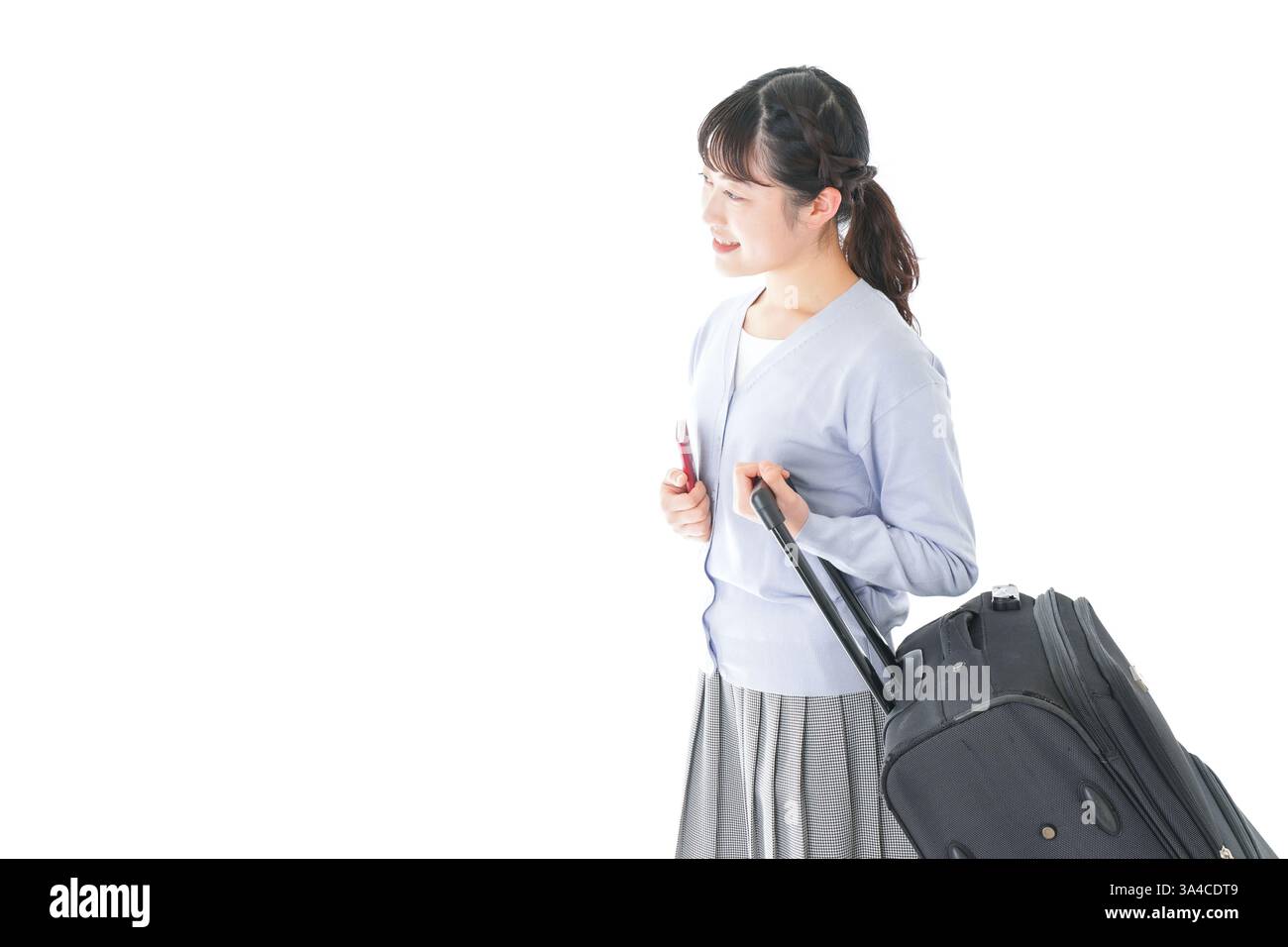 Young women travelling abroad Stock Photo - Alamy
