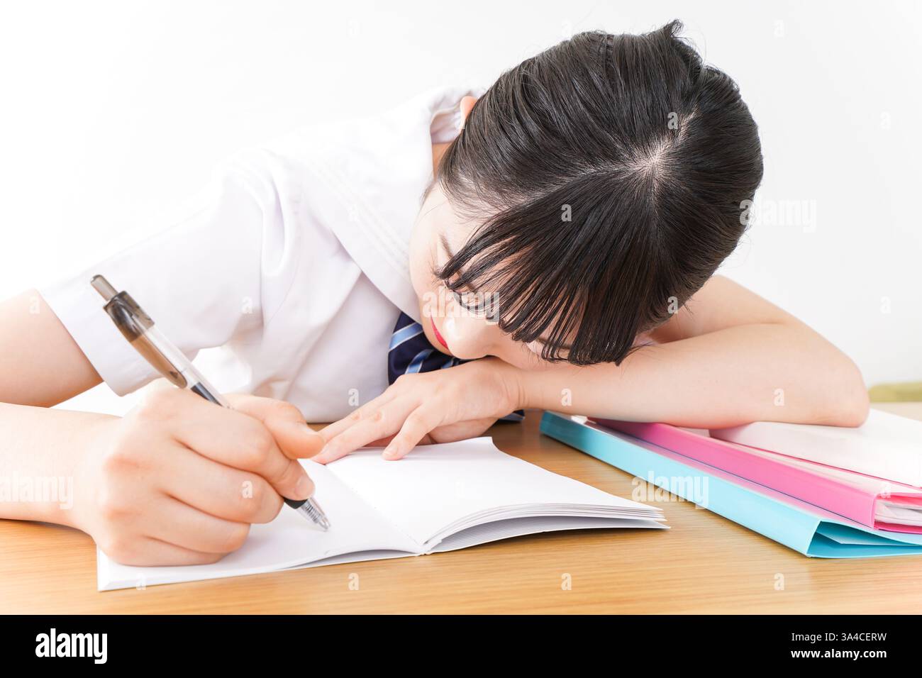Troubled, bullying, student image Stock Photo - Alamy
