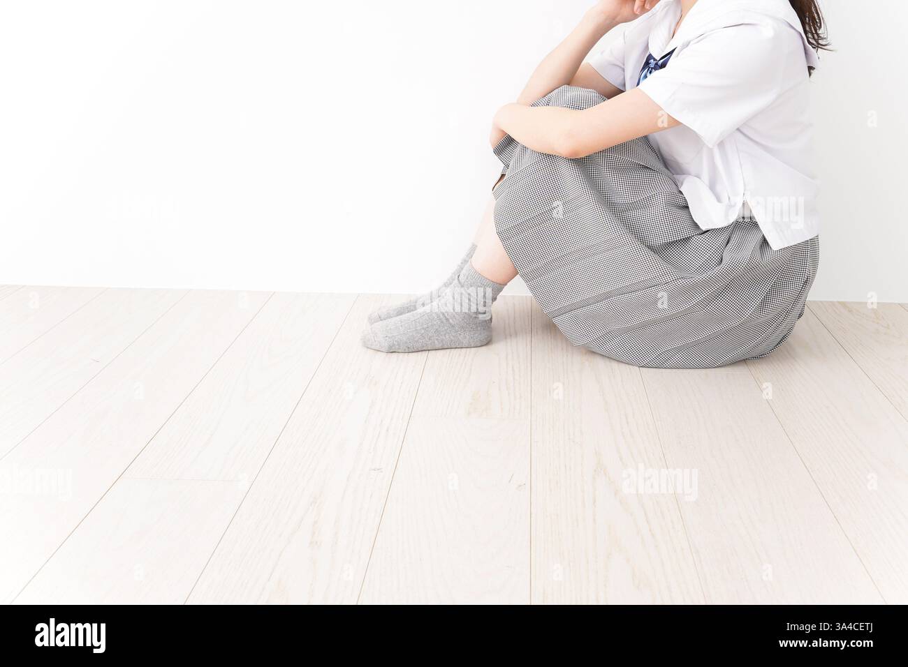 Troubled, bullying, student image Stock Photo - Alamy