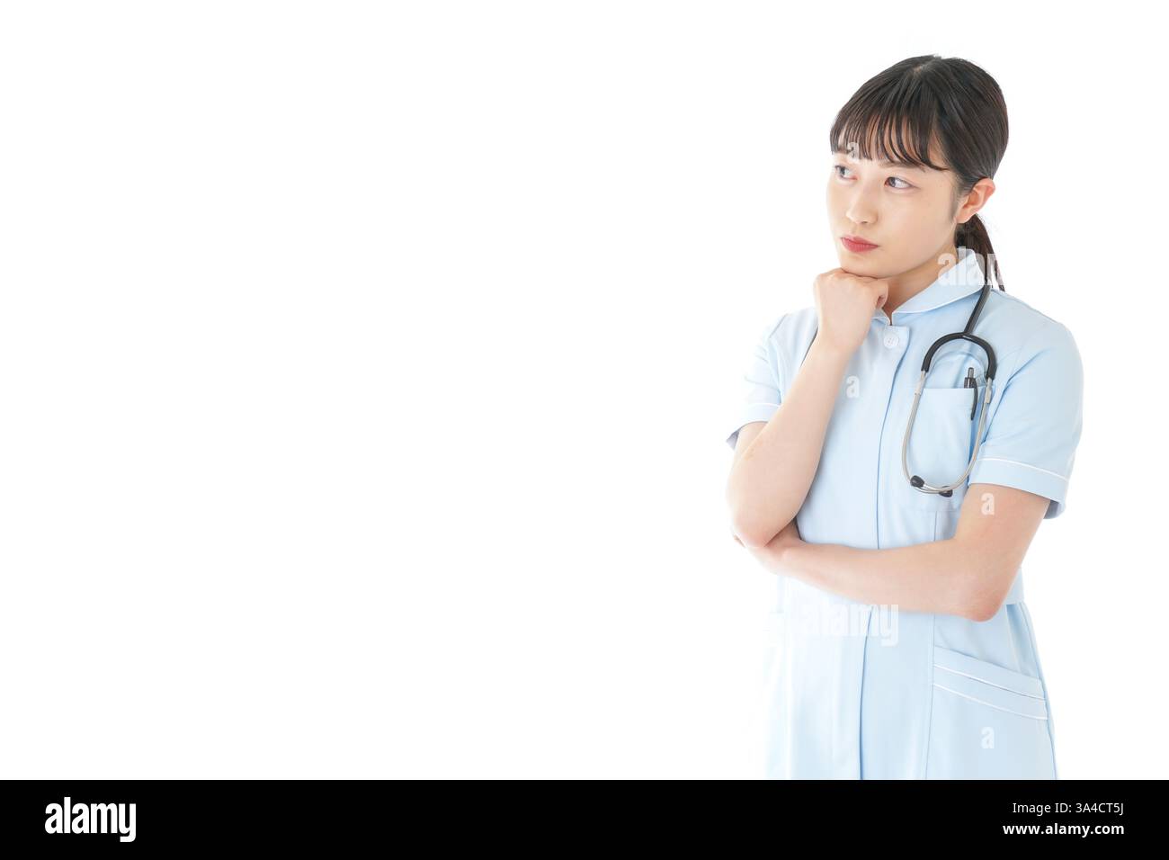 Young nurses in distress hi-res stock photography and images - Alamy