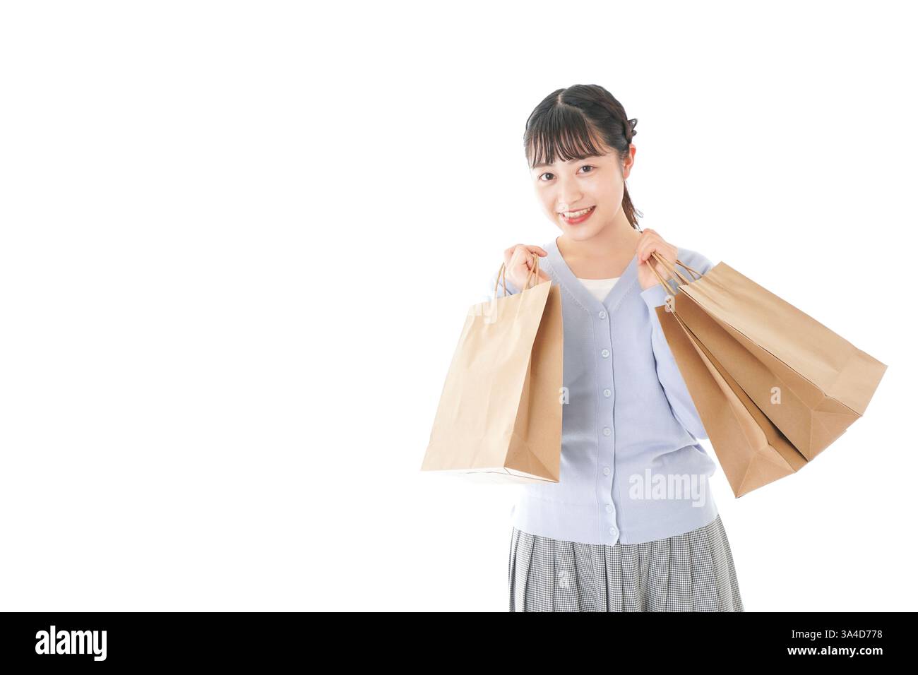 Mail woman mail bag Cut Out Stock Images & Pictures - Alamy