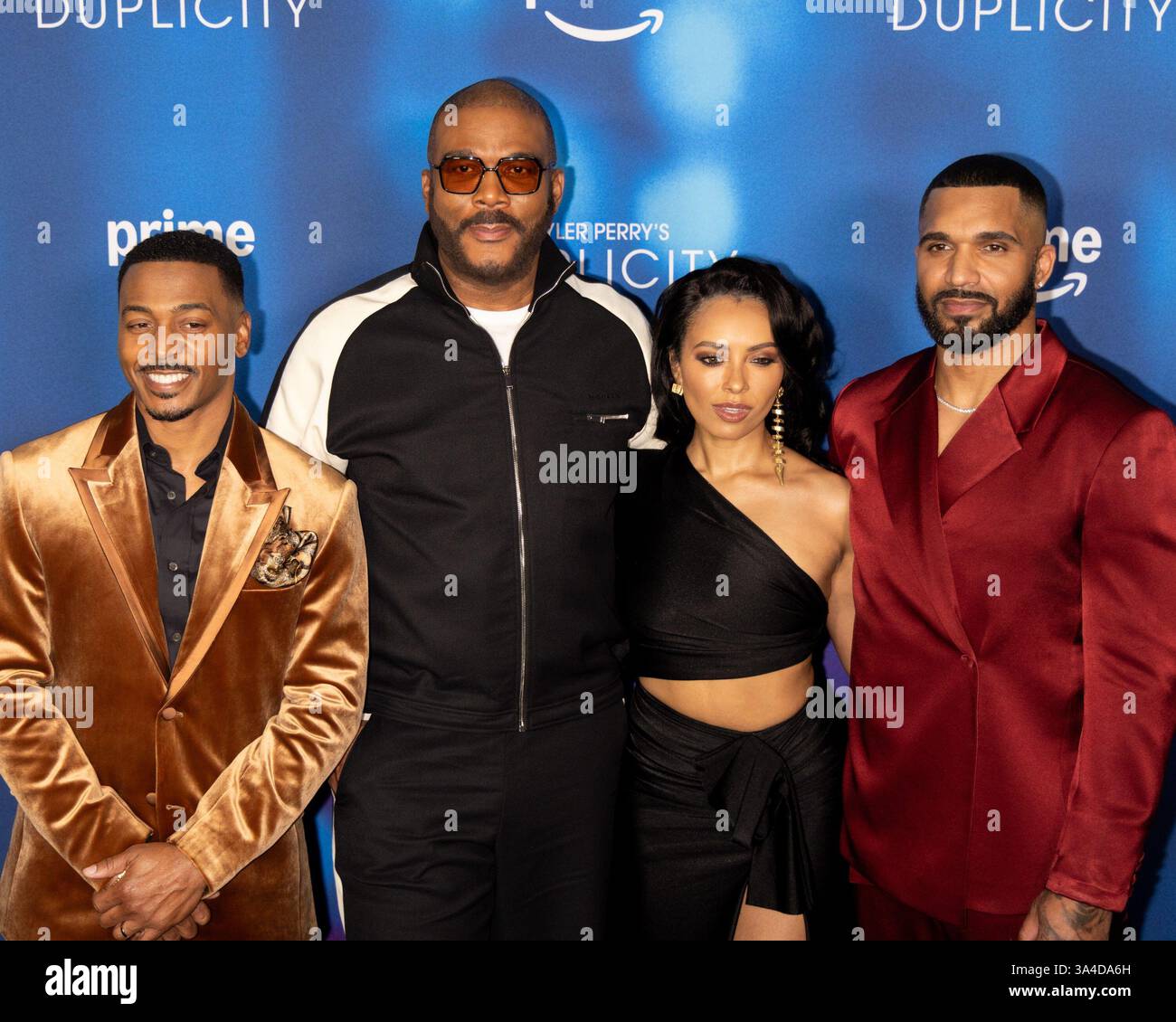 RonReaco Lee, Tyler Perry, Kat Graham, Tyler Lepley at arrivals for ...