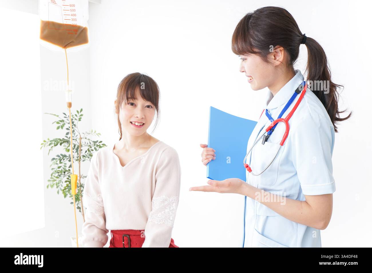 Woman chronic illness Cut Out Stock Images & Pictures - Alamy