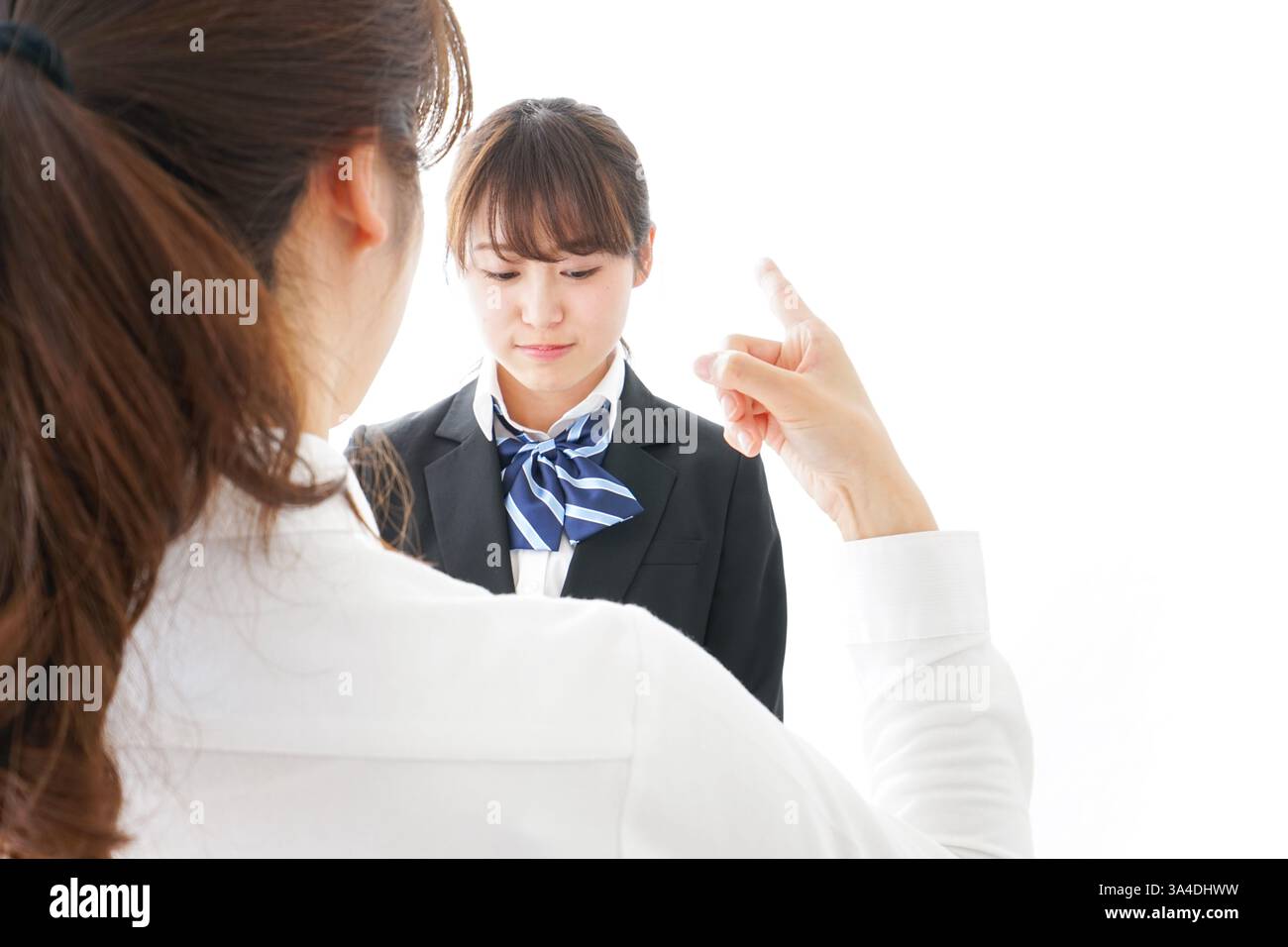 Pupils getting angry at their teacher Stock Photo - Alamy