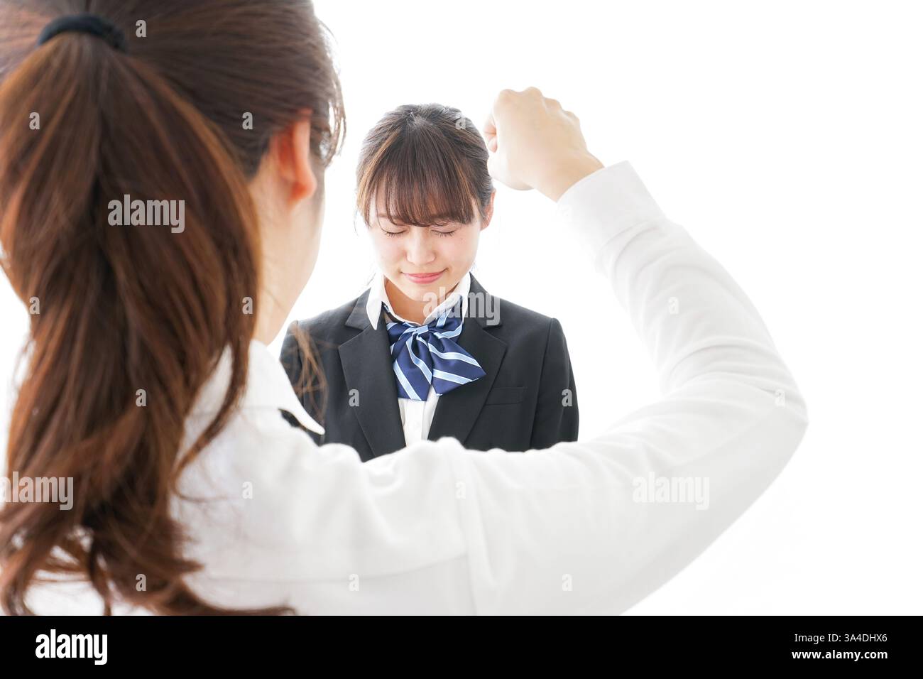 Pupils getting angry at their teacher Stock Photo - Alamy