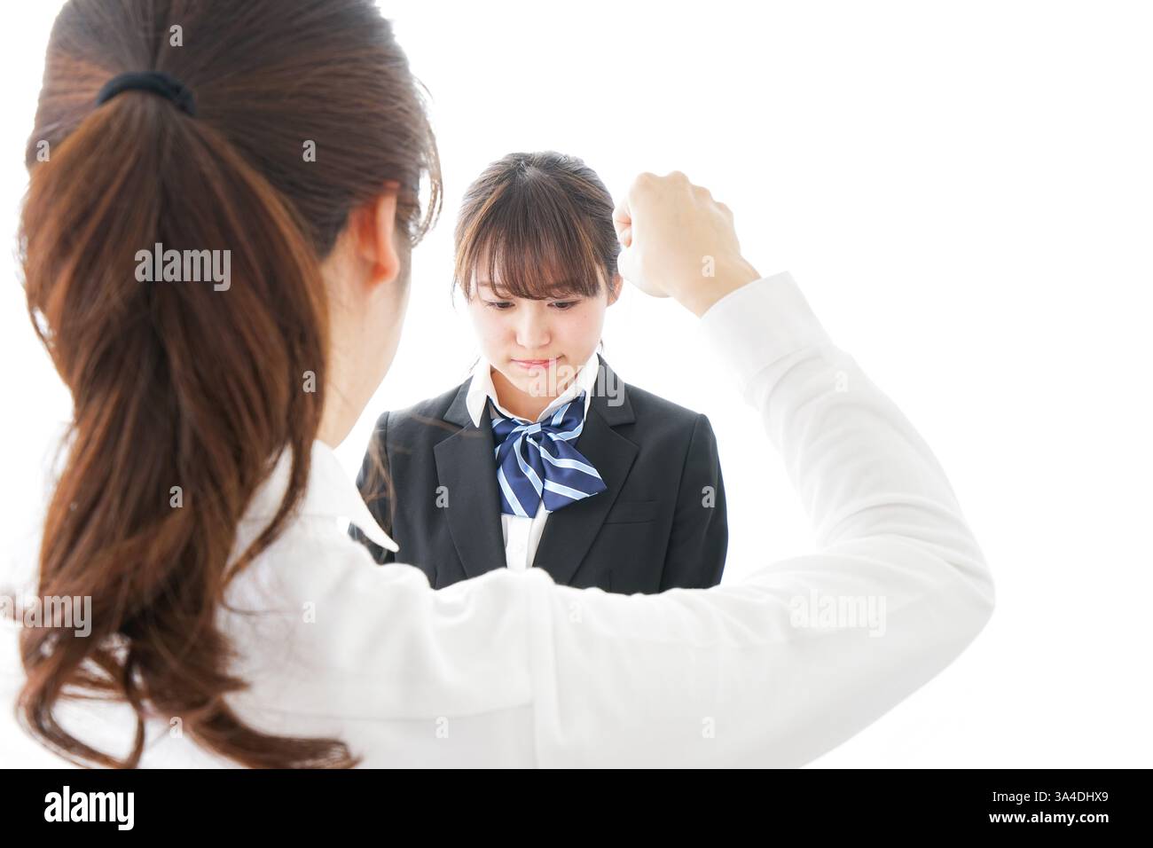 Pupils getting angry at their teacher Stock Photo - Alamy