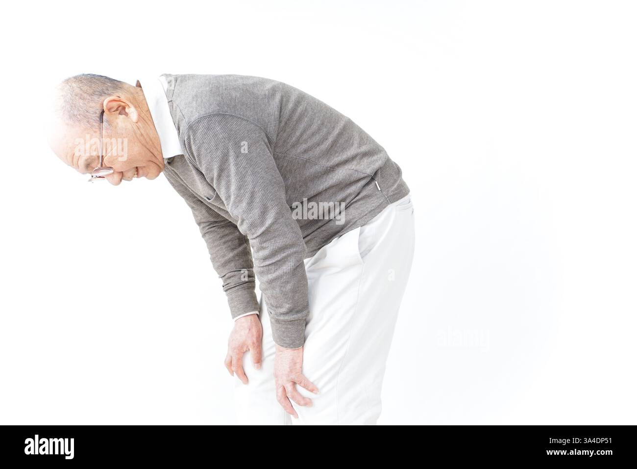 Falling senior man Cut Out Stock Images & Pictures - Alamy