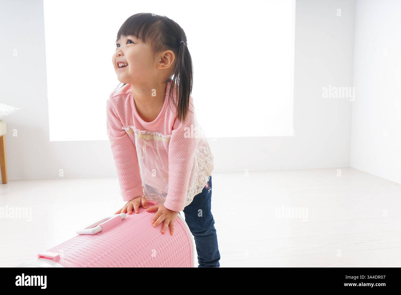 Child looking after pet hi-res stock photography and images - Alamy
