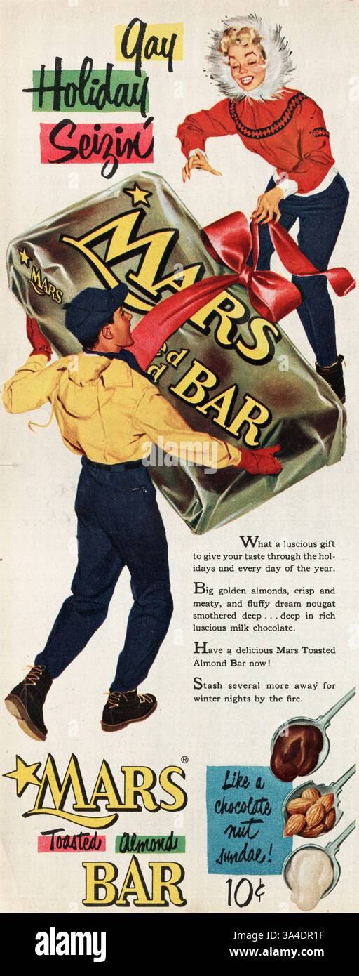 Mars bar ad hi-res stock photography and images - Alamy