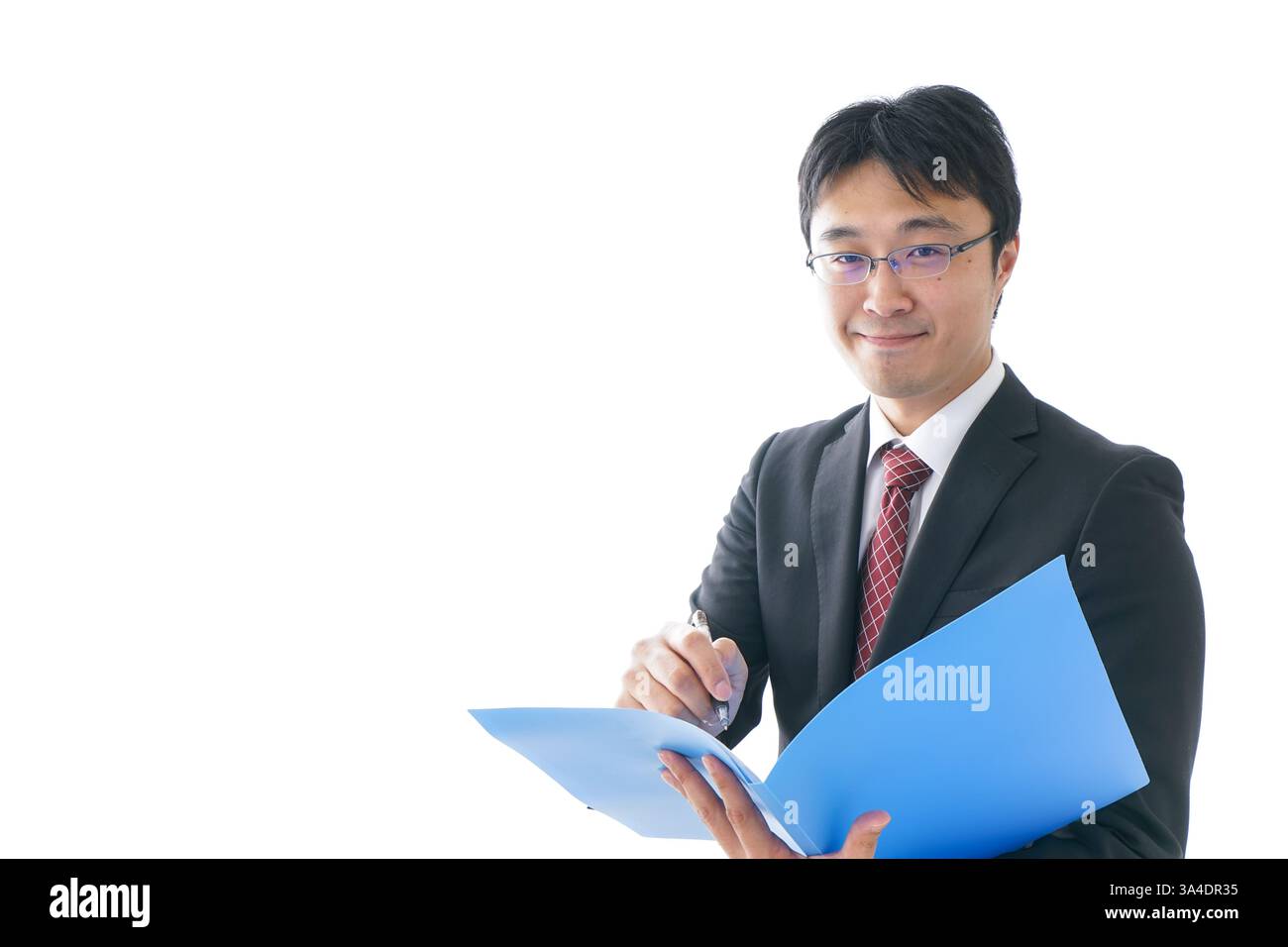 Man in office businessman office Cut Out Stock Images & Pictures - Alamy