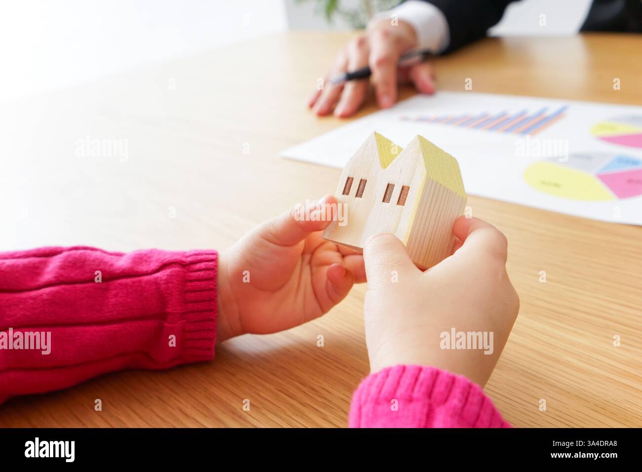 My home, mortgage and resettlement Stock Photo - Alamy