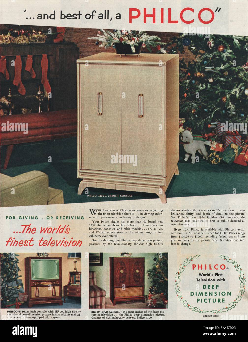 Philco advert hi-res stock photography and images - Alamy