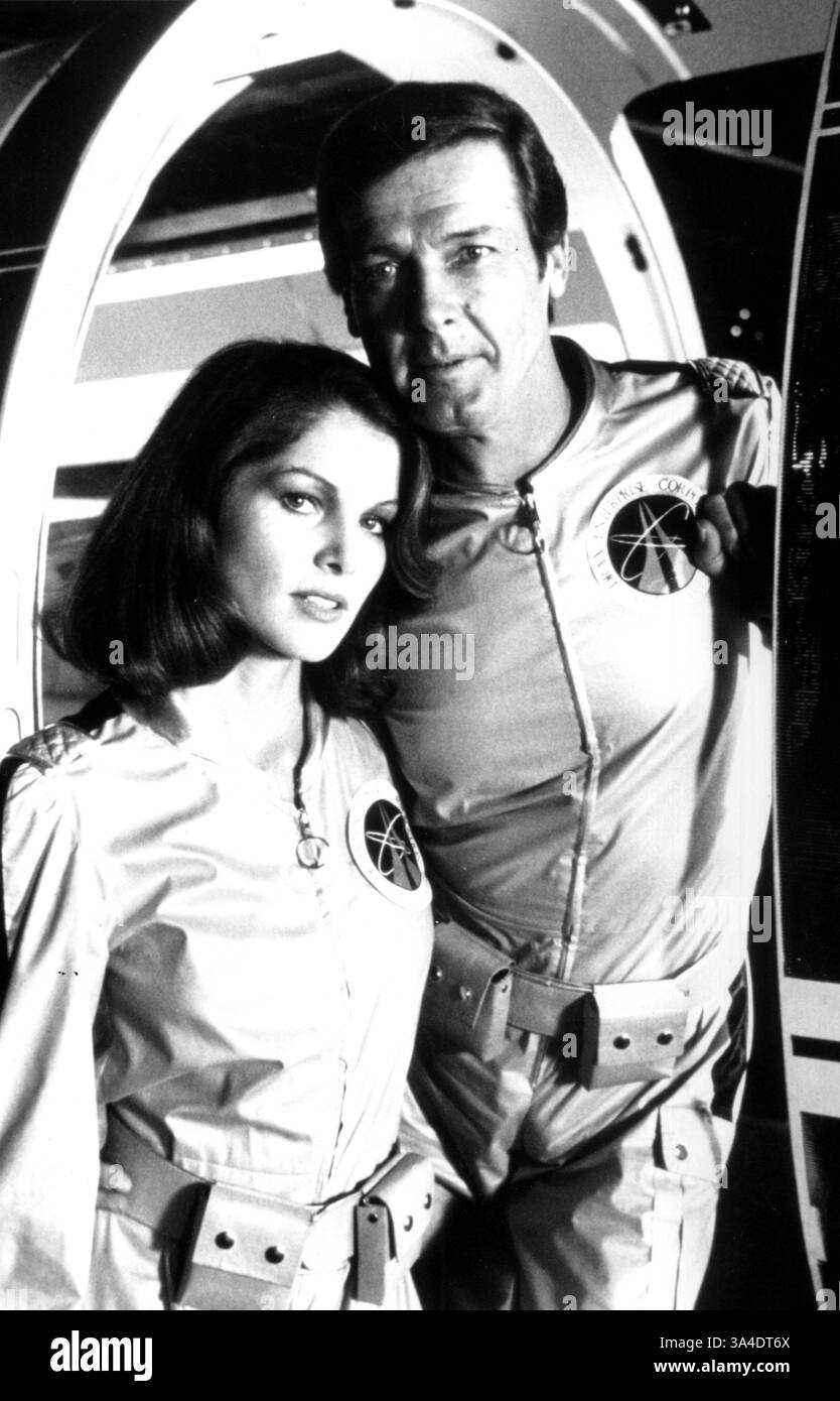 Mar. 30, 2006 - MOONRAKER.TV-FILM STILL.ROGER MOORE,LOIS CHILES ...