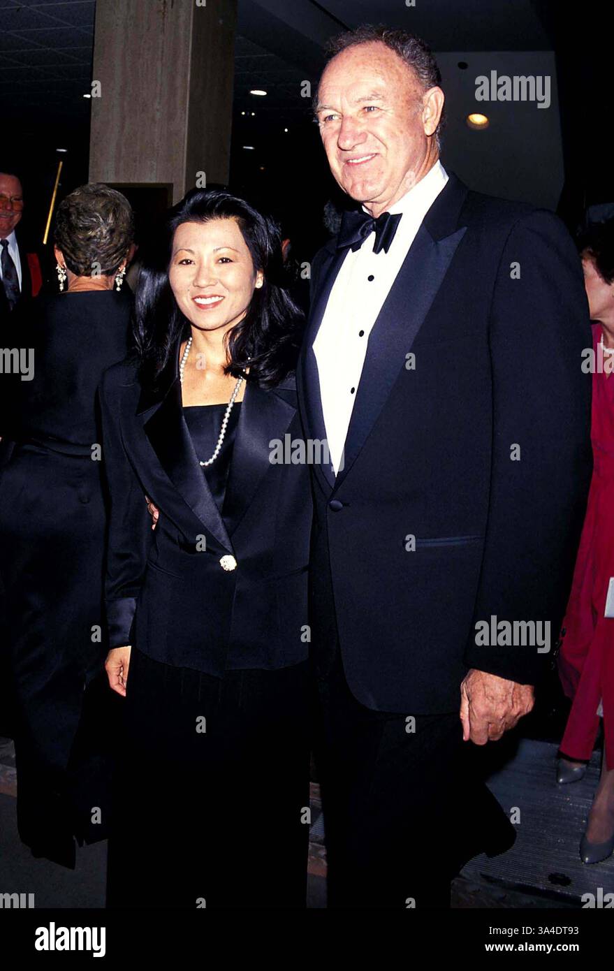 1992 - Gene Hackman and wife, Betsy. (Credit Image: © Lisa Rose/ZUMA ...