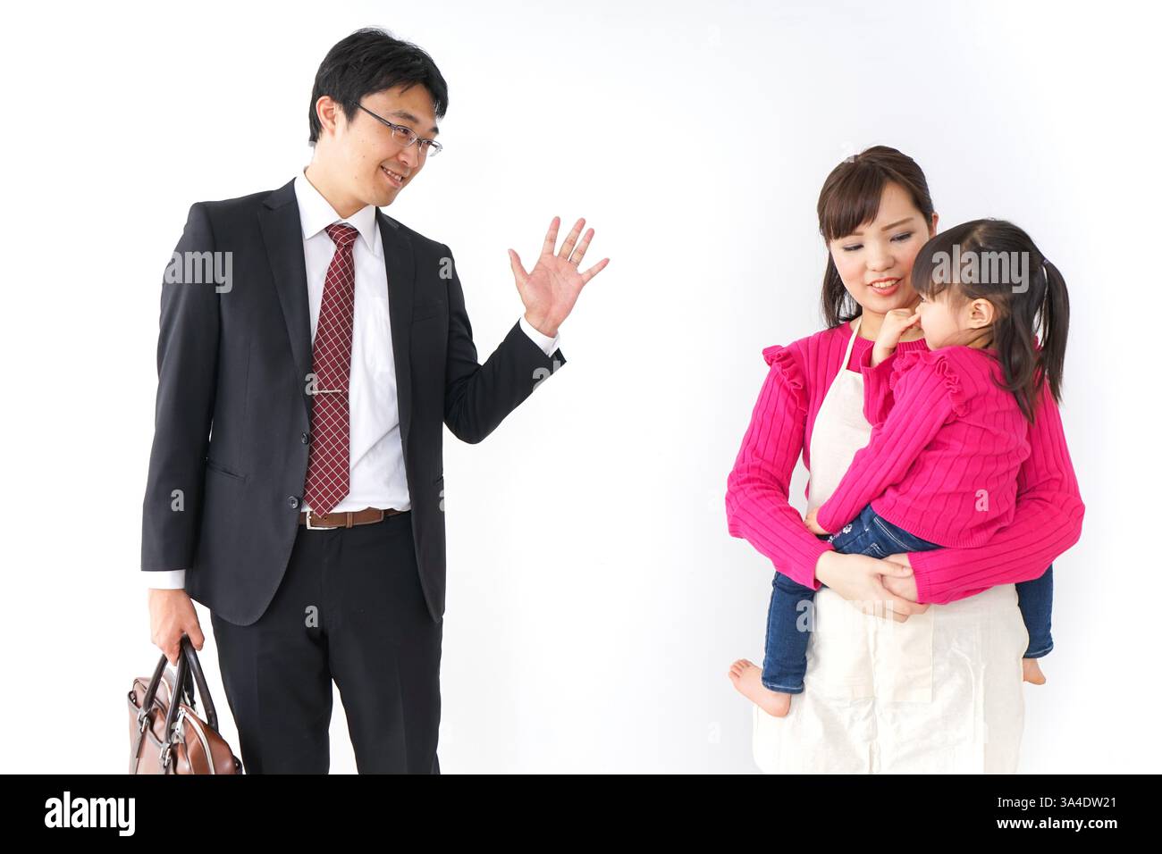 Dad with child Cut Out Stock Images & Pictures - Alamy